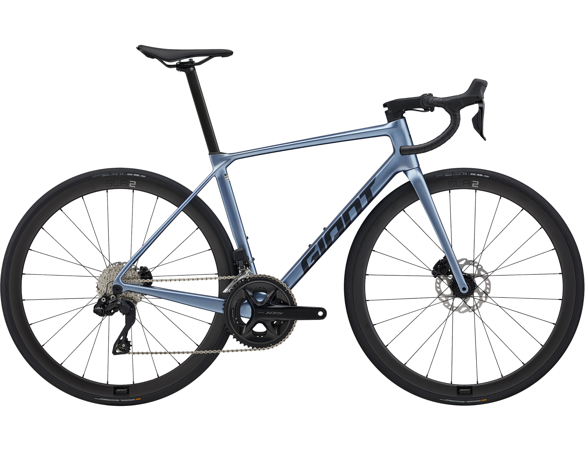 Giant TCR Advanced 0 Di2 Road Bike 2025 in Frost Silver