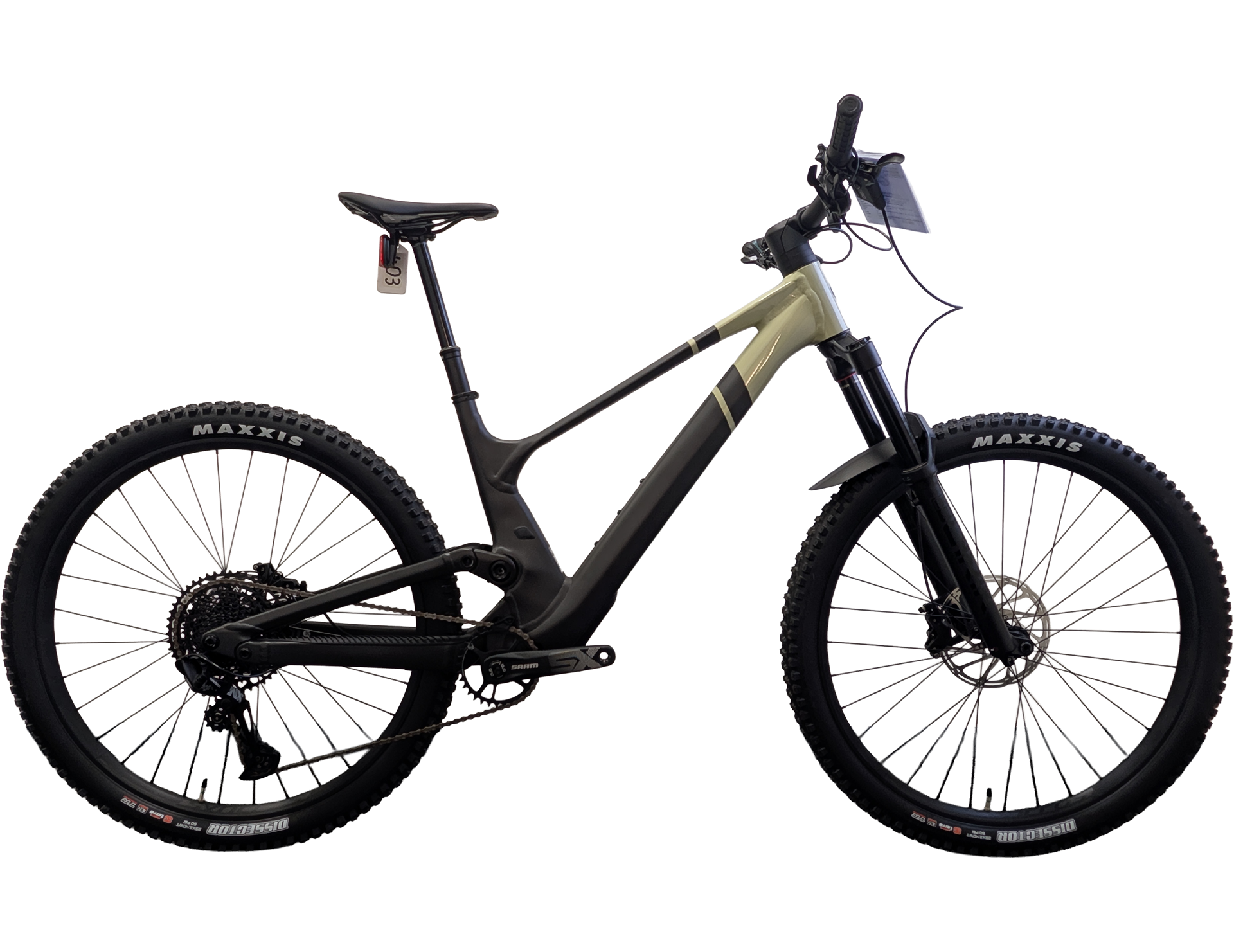 Scott Genius ST 920 Full Suspension Mountain Bike 2025 in Grey