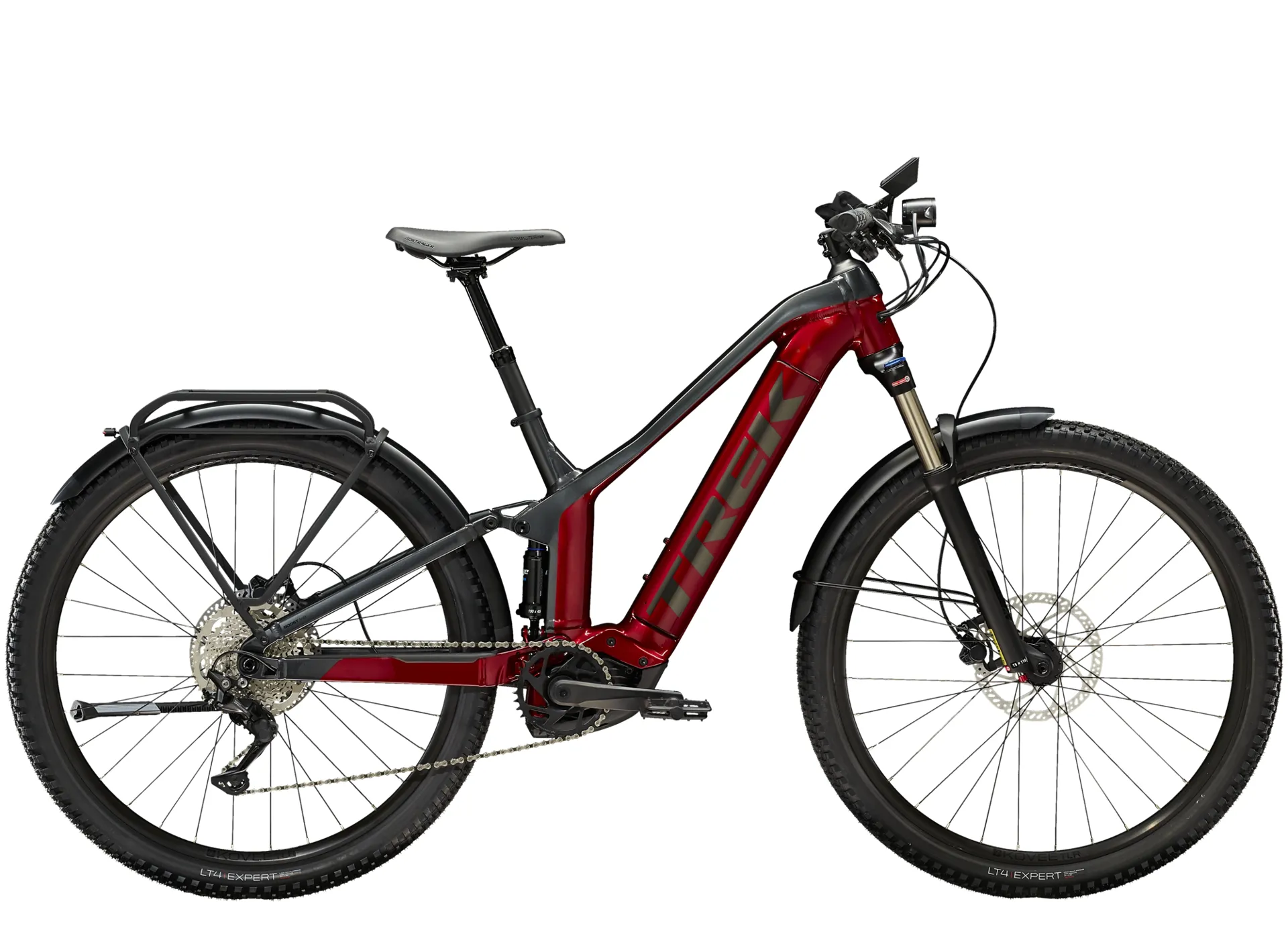 Trek Powerfly FS 4 Equipped 625Wh Electric MTB 2022 in Crimson Red