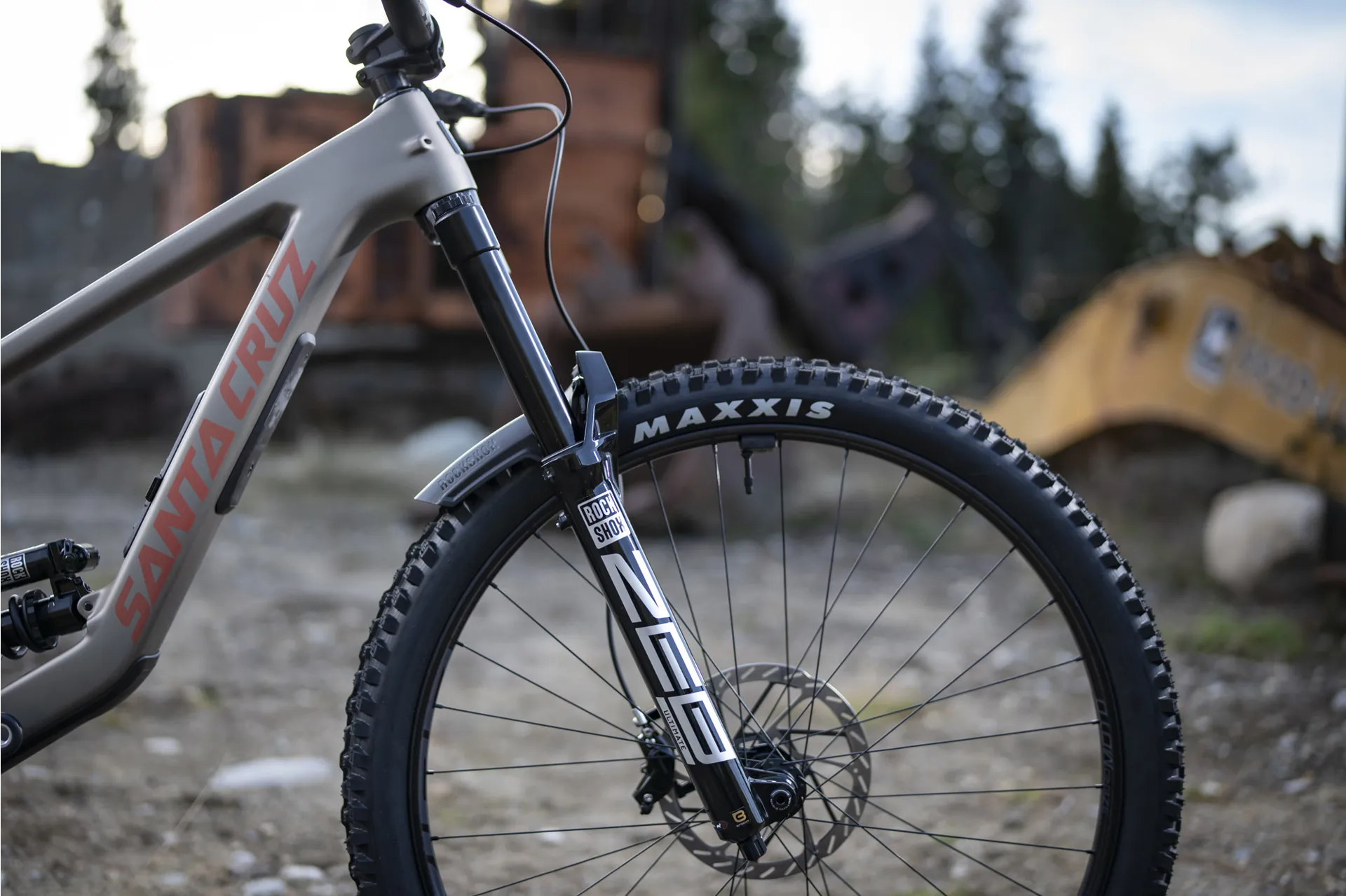Rockshox Zeb Ultimate 29 Fork in Grey