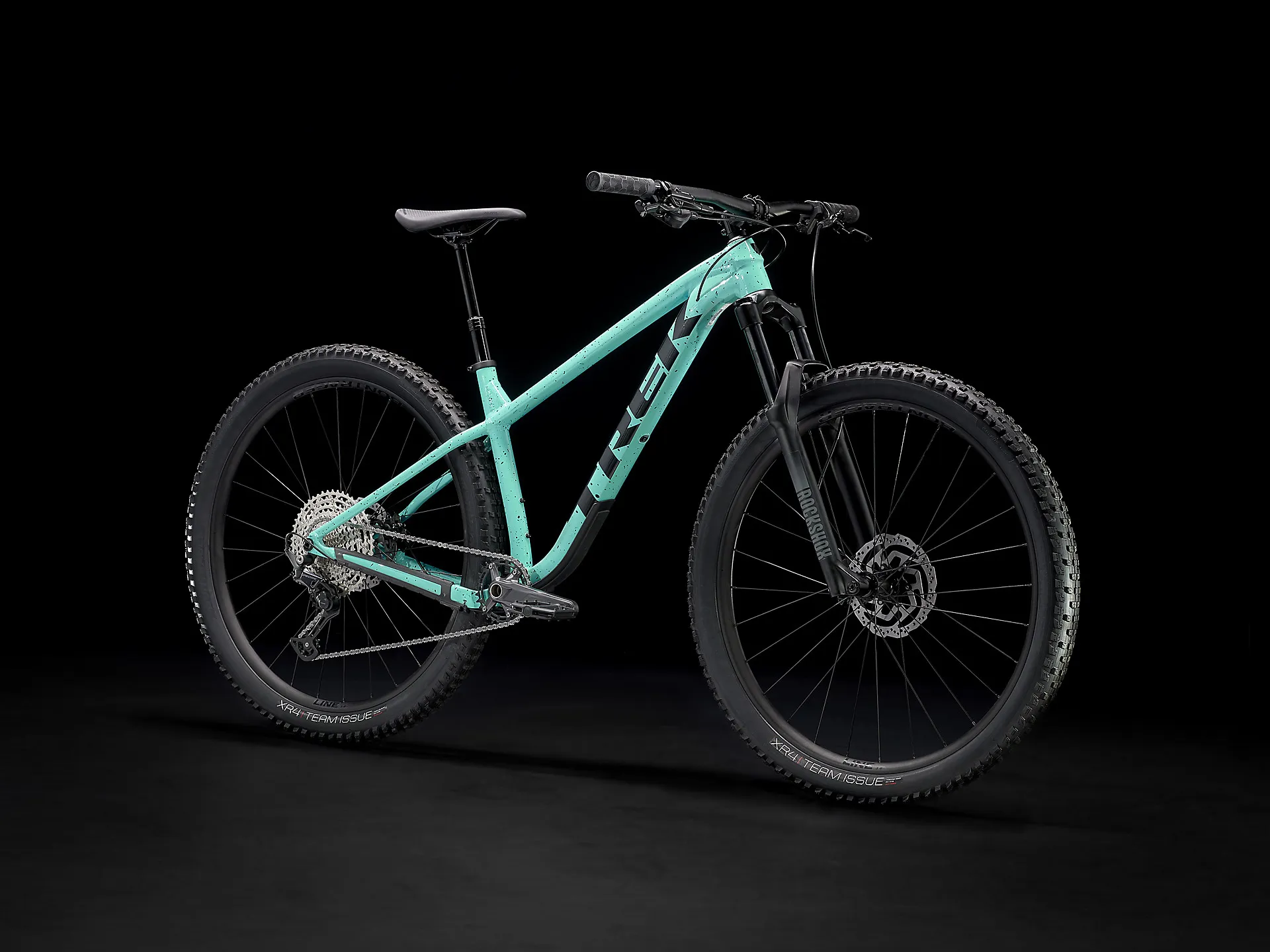 Trek Roscoe 7 Hardtail Mountain Bike 2024 in Miami Green