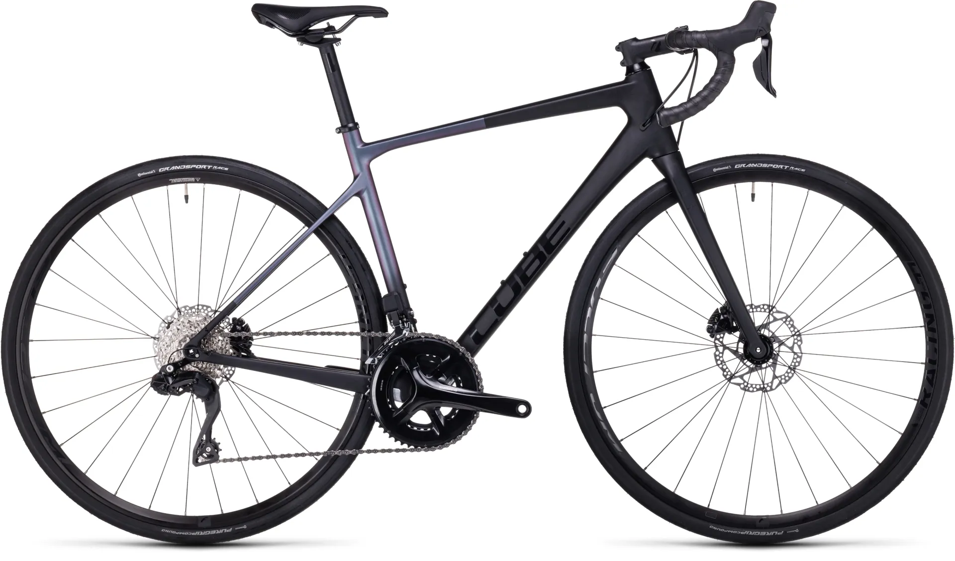 Cube Axial WS GTC SLX Women's Road Bike 2024 in Switch orchid/Carbon