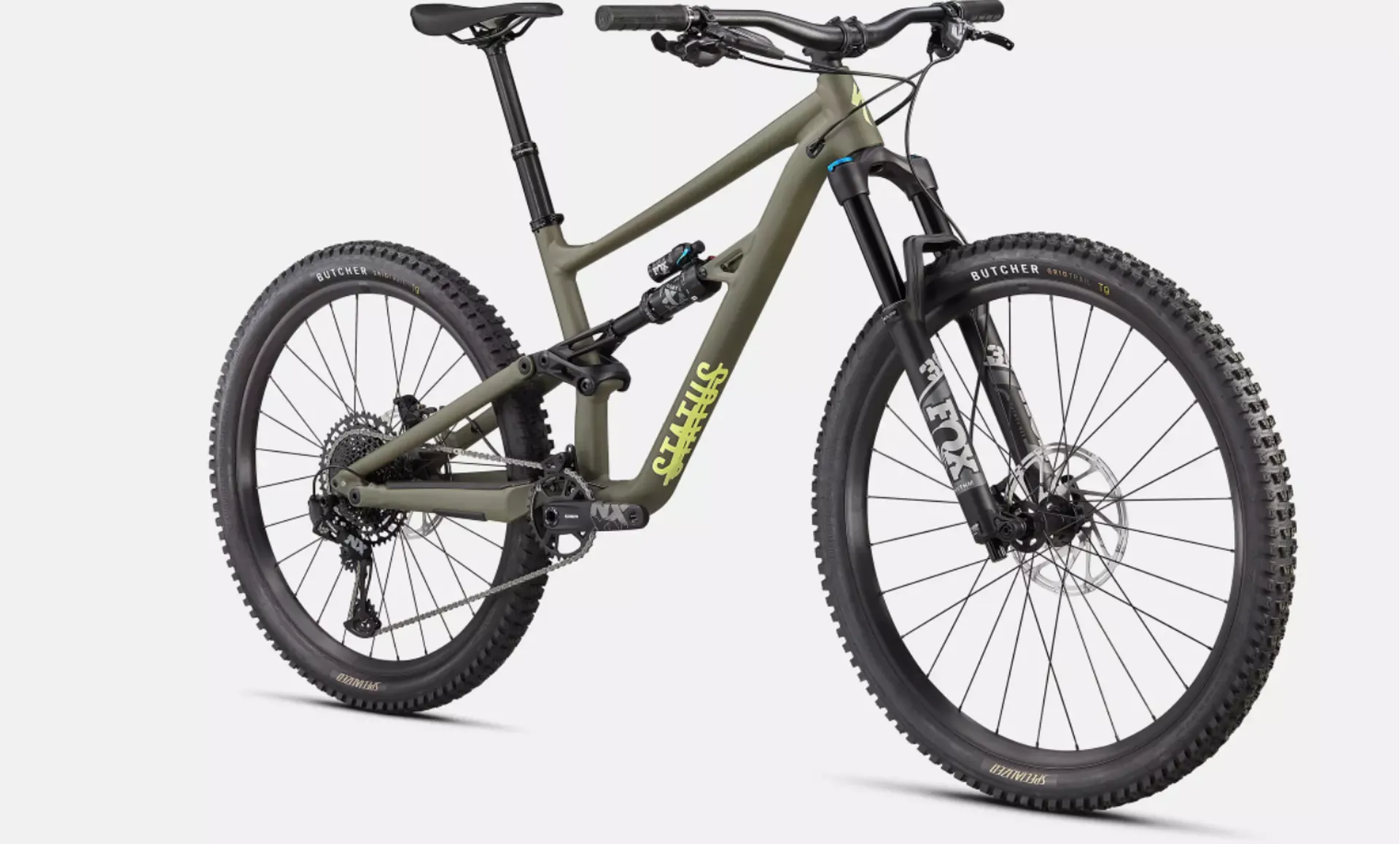 Specialized Status 140 Full Suspension Mountain Bike 2023 in Oak