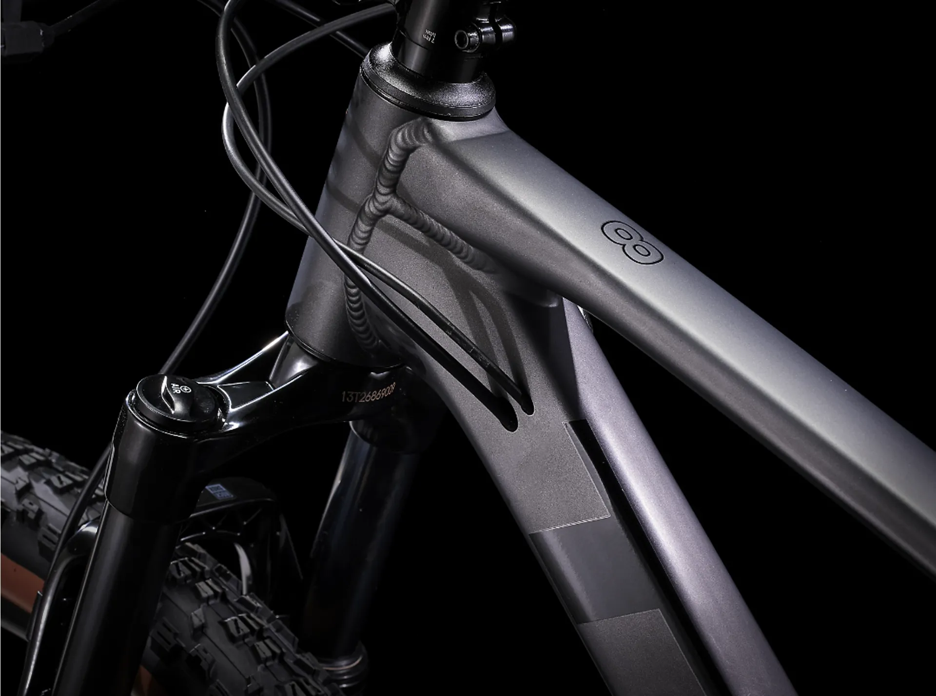 Trek Marlin 8 Gen 3 Hardtail Mountain Bike 2023 in Matte Black