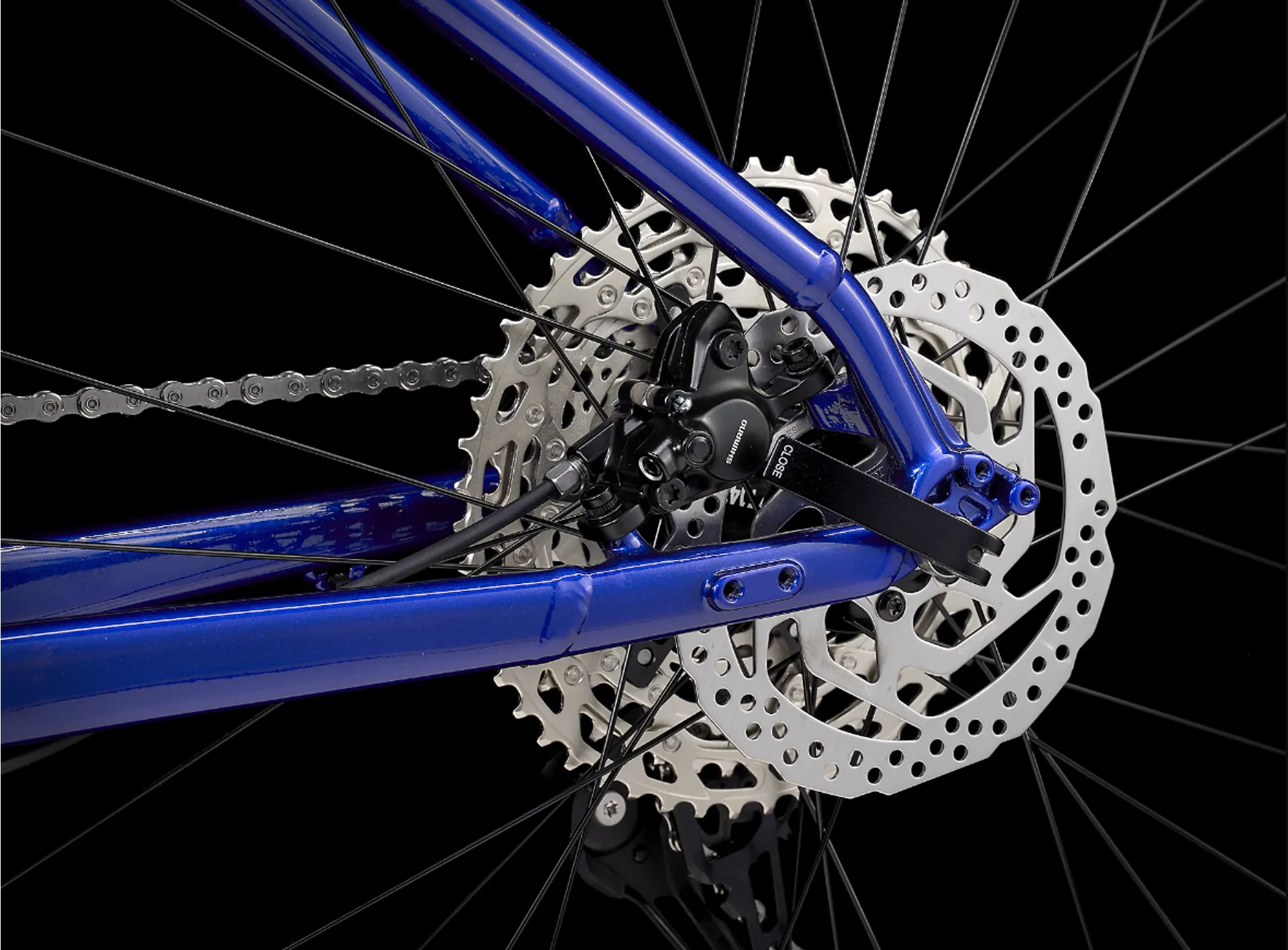 Trek X-Caliber 8 Hardtail Mountain Bike 2023 in Hex Blue