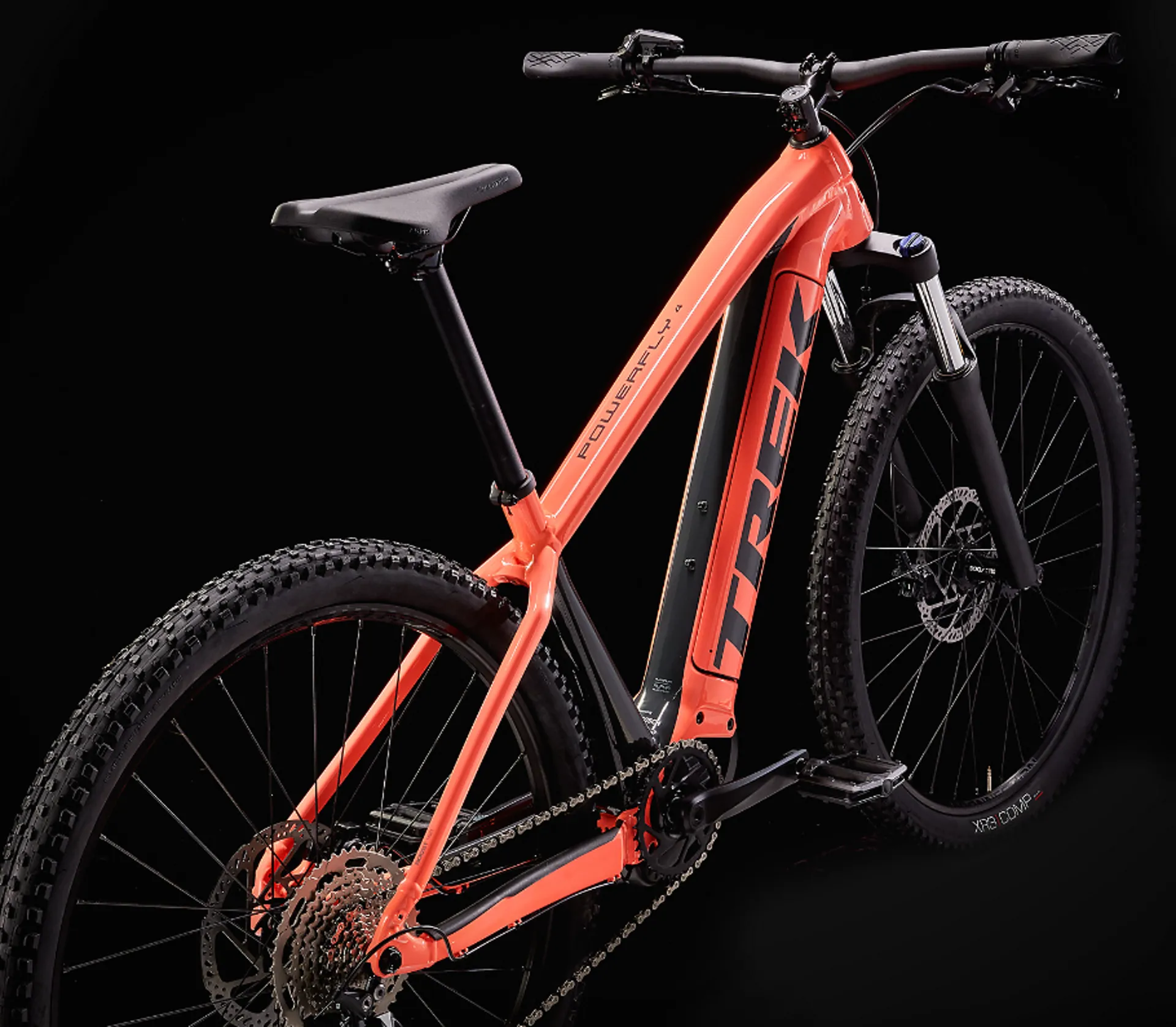 Trek Powerfly 4 625w Gen 4 Electric Mountain Bike 2024 in Living Coral ...