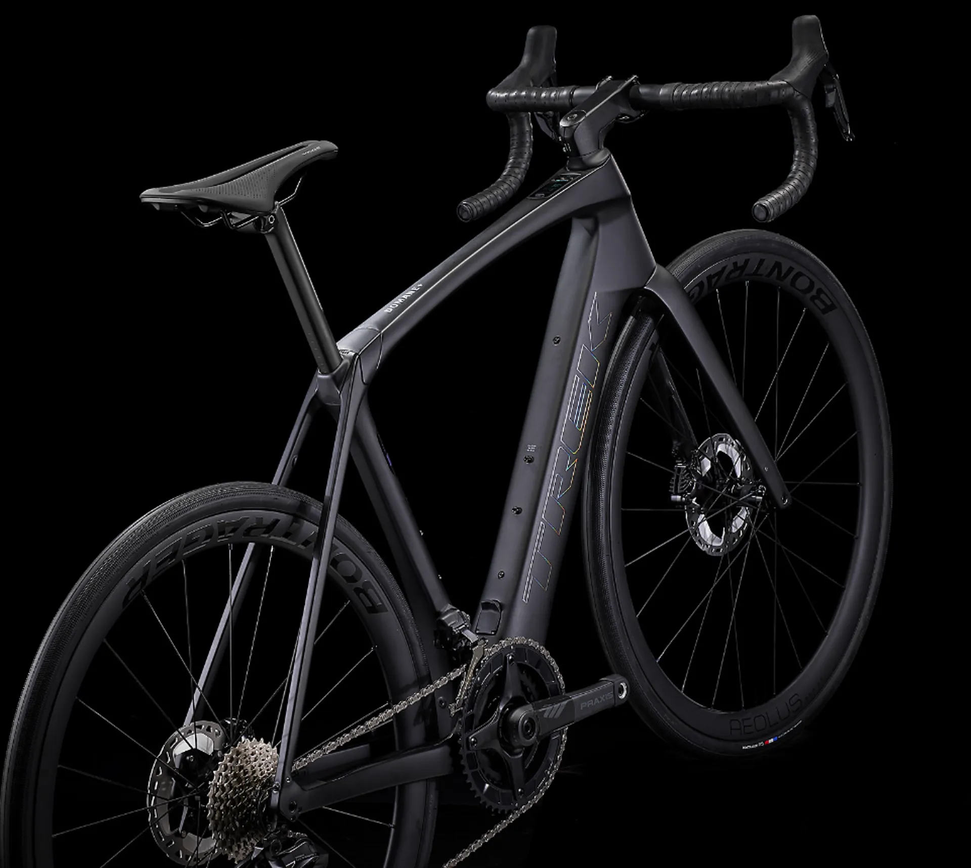 Trek Domane+ SLR 7 Ultegra Di2 Electric Road Bike 2025 in Matte Deep Smoke