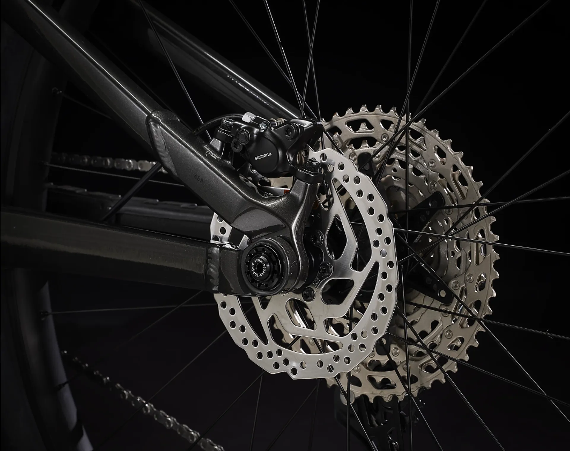 Trek Top Fuel 5 Full Suspension Mountain Bike 2023 in Pennyflake Orange