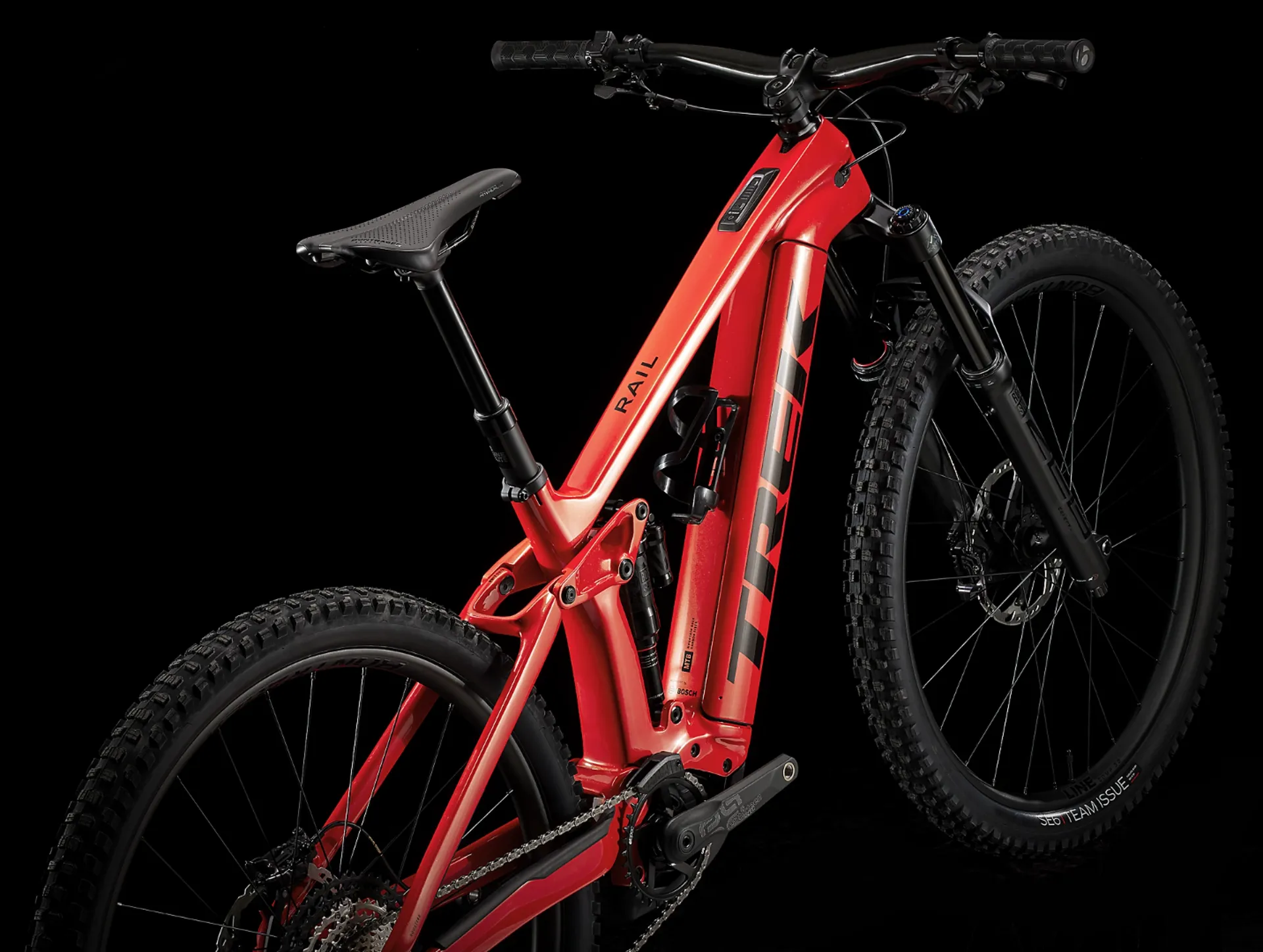 Trek Rail 9.8 XT Gen 4 Full Suspension Electric Mountain Bike 2024 in ...