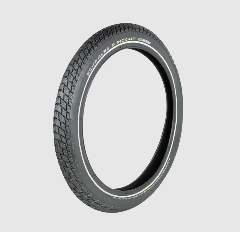 Schwalbe Pick-Up Reflective Twinskin 20x2.35 Tyre in Black
