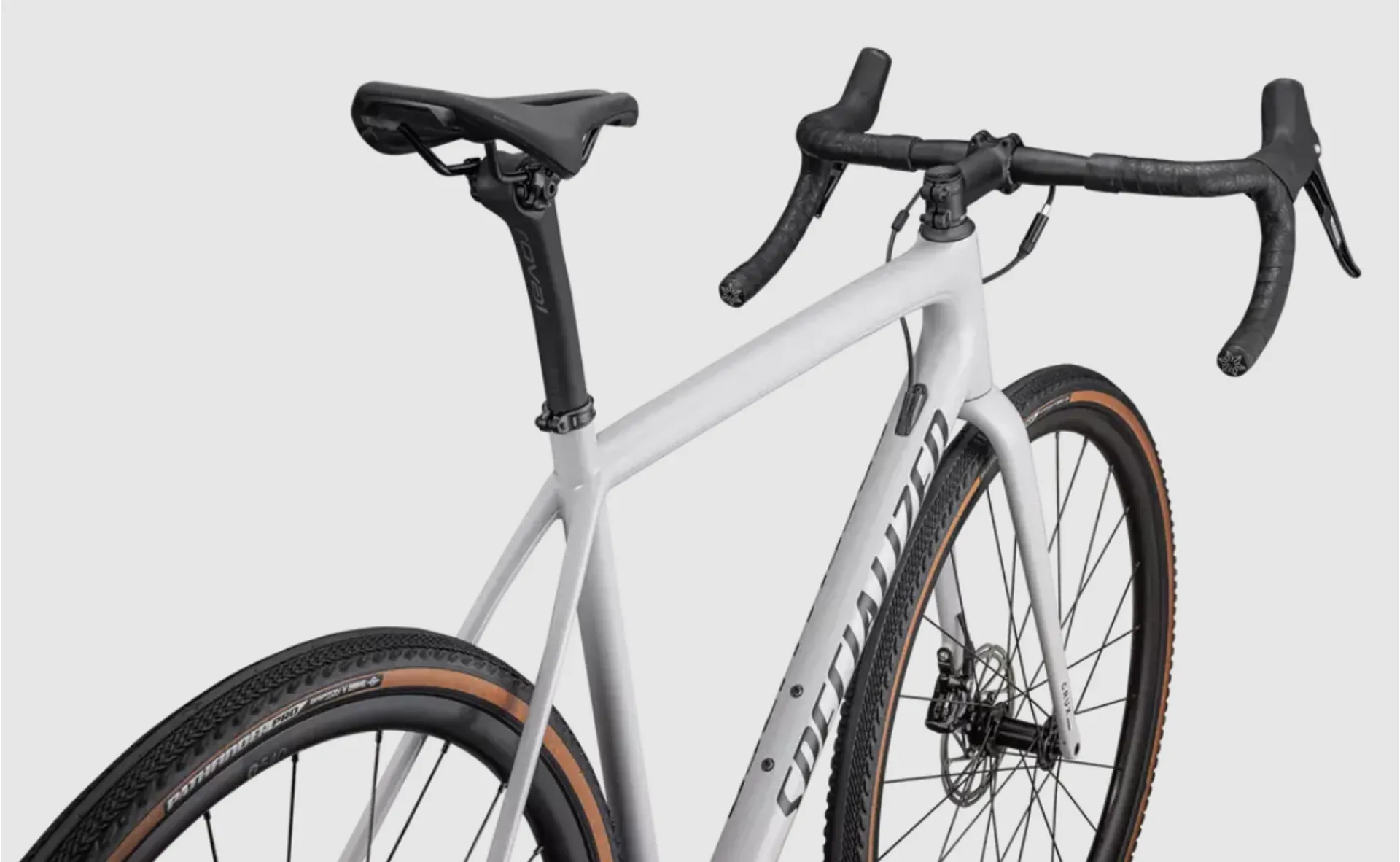 Specialized Crux Comp Gravel Road Bike 2023 in Gloss Dove Grey Metallic ...