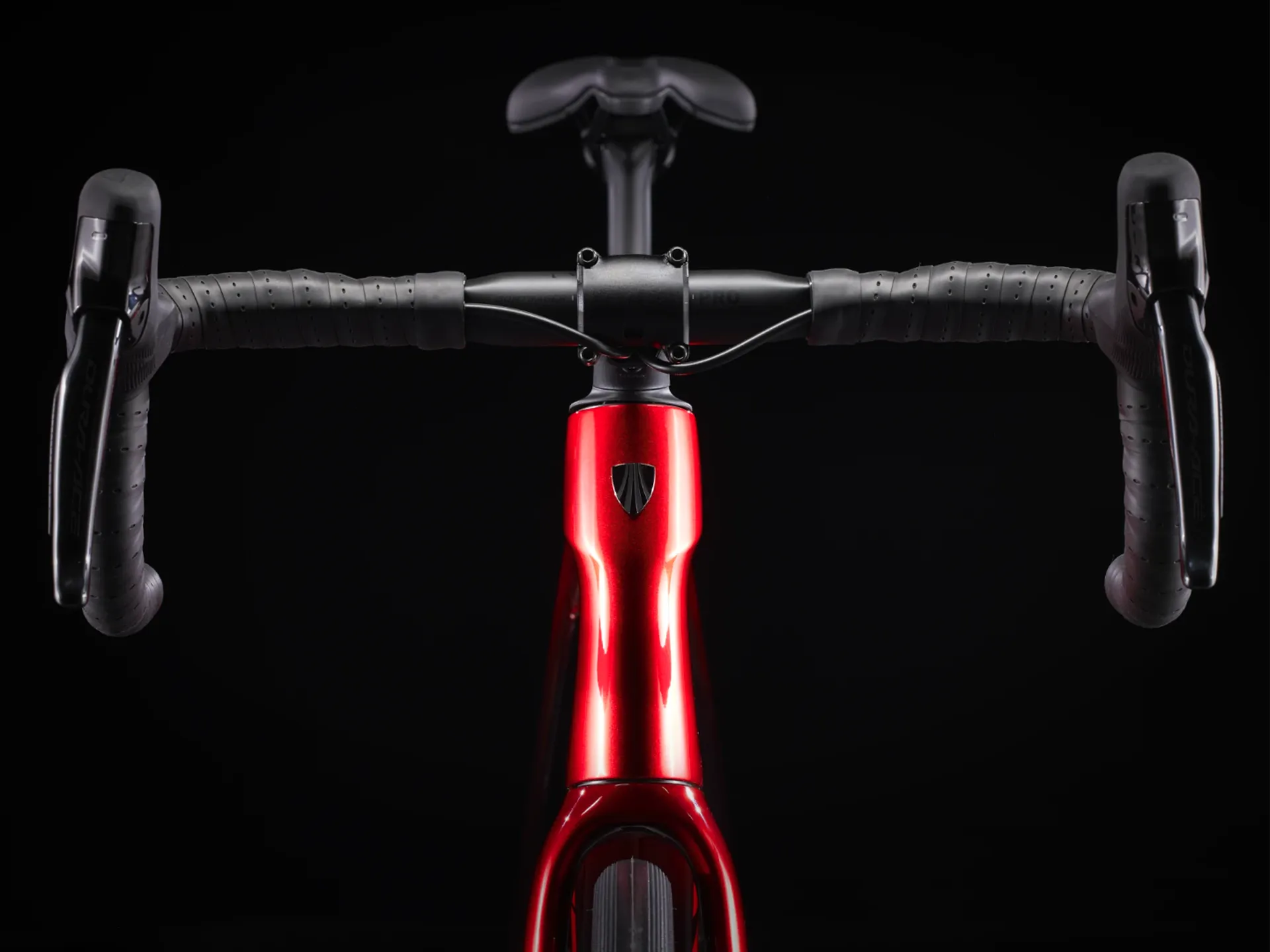 Trek Domane SLR 9 Gen 4 Carbon Road Bike 2025 in Red Carbon Smoke