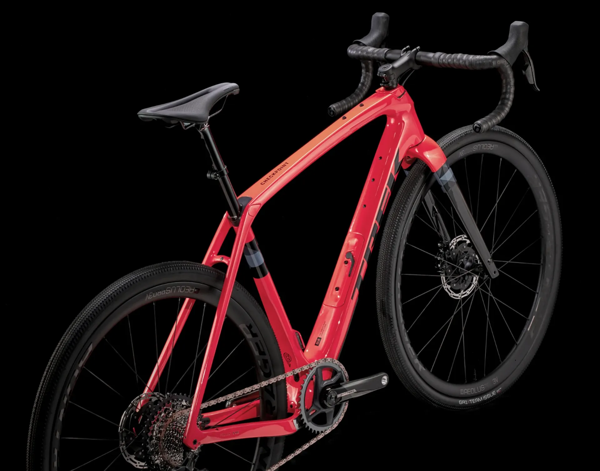 Trek Checkpoint SLR 7 AXS Carbon Gravel Bike 2024 in Radioactive Coral