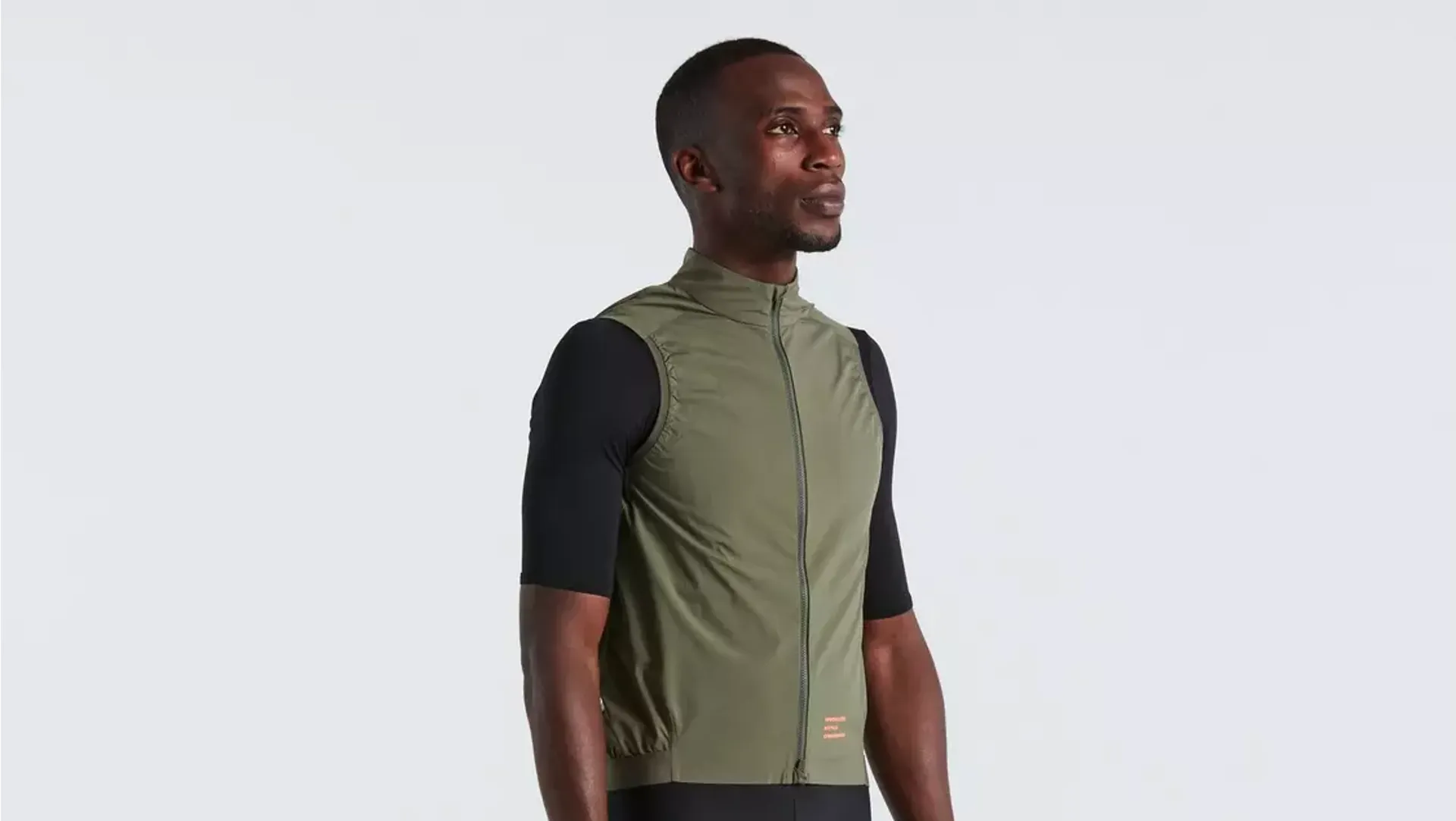 Specialized Prime Wind Vest in Oak Green X-Small