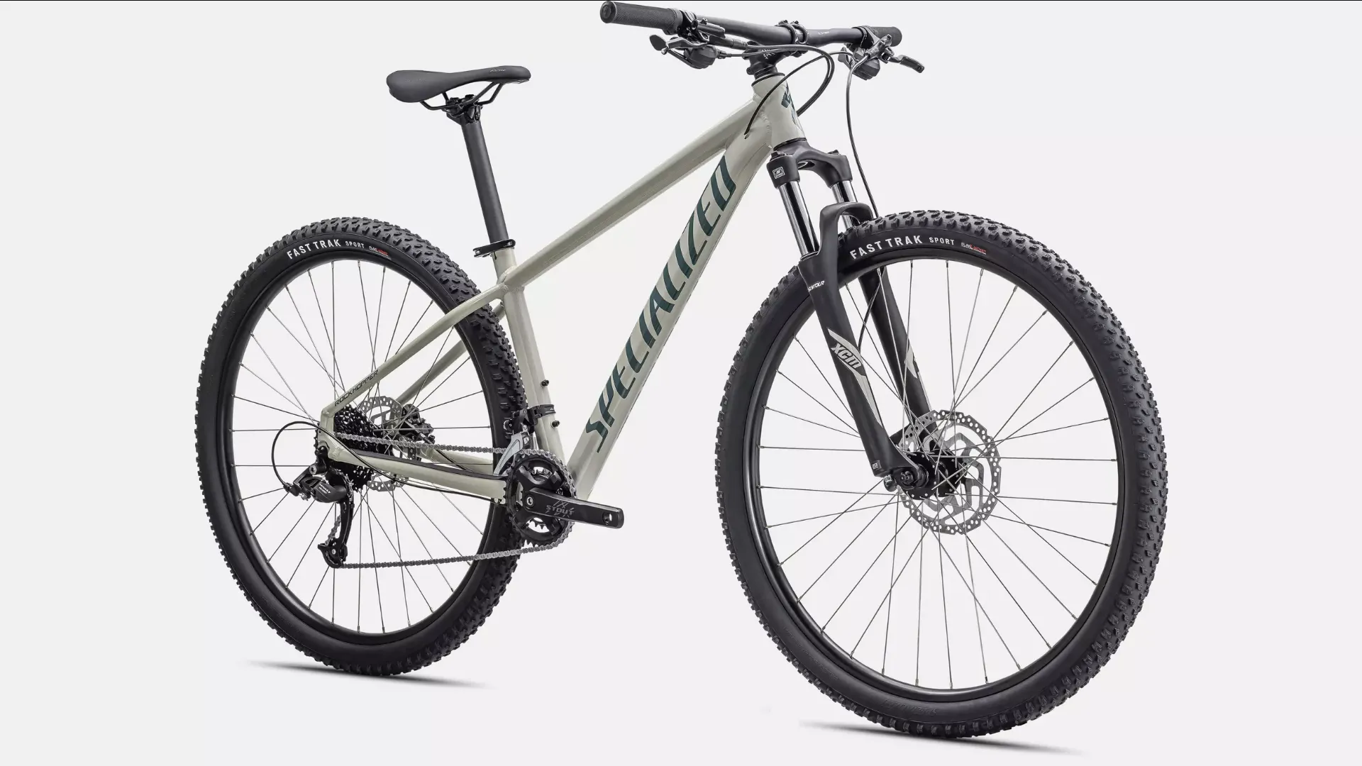 Specialized Rockhopper Sport Hardtail Mountain Bike 2024 in White Mountain
