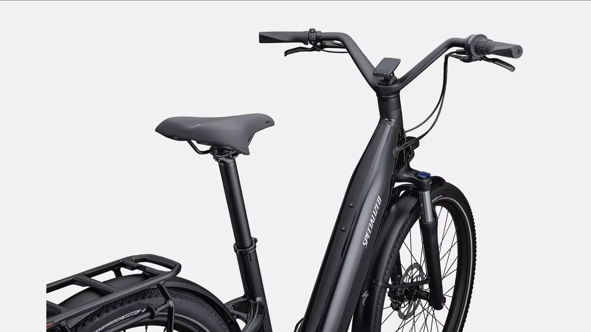 Specialized Turbo Como 3.0 IGH Electric Hybrid Bike 2025 in Cast Black