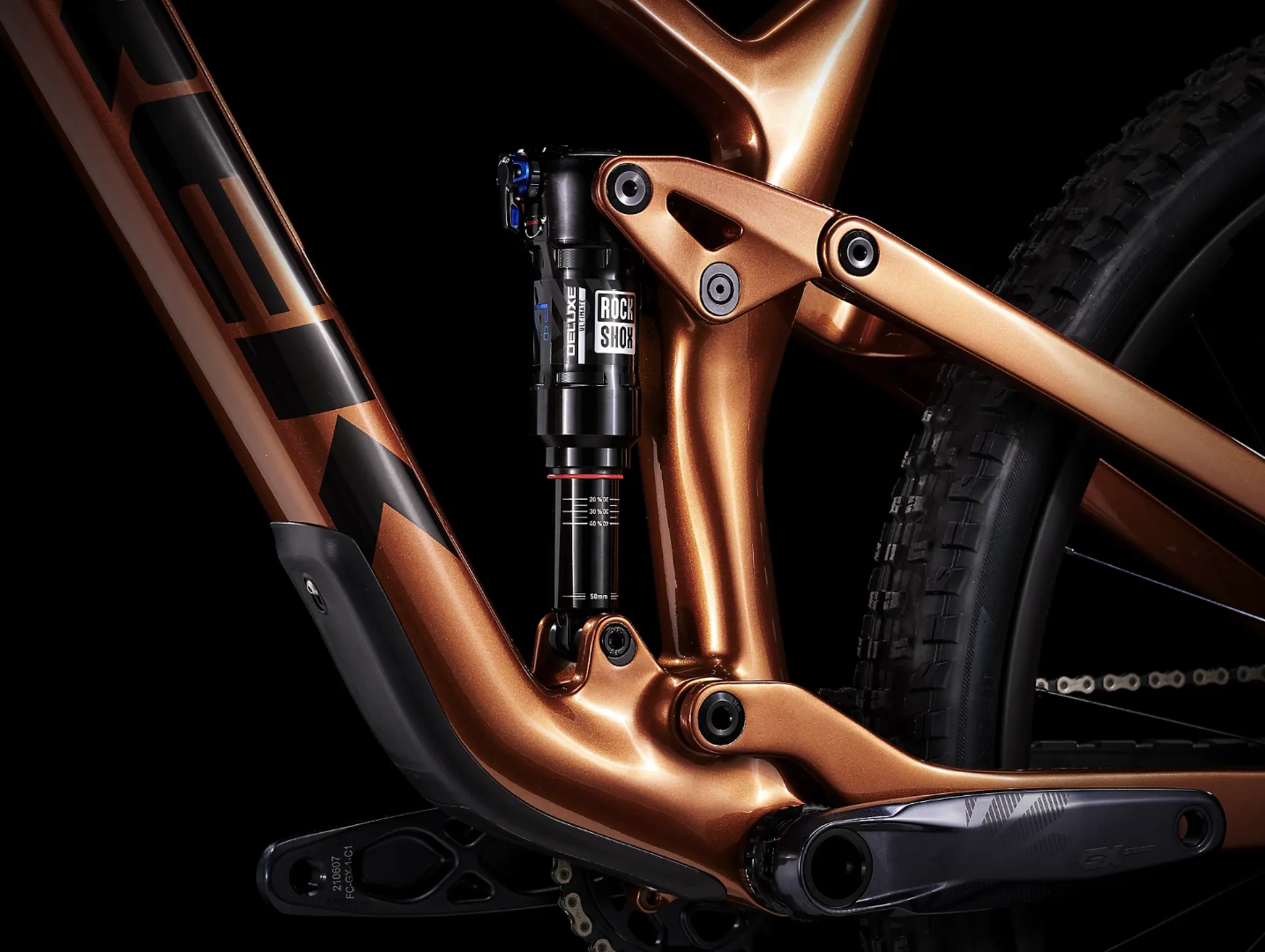Trek Top Fuel 9.8 GX AXS Full Suspension Carbon Mountain Bike 2025 in ...