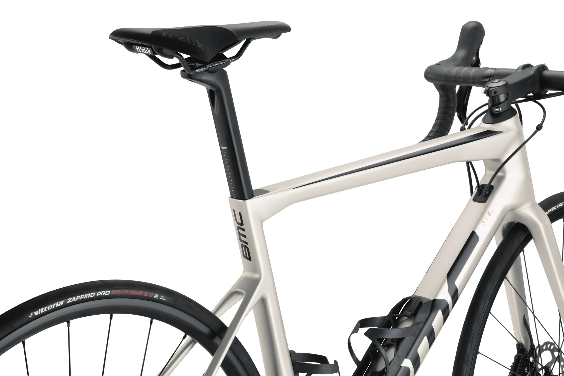 BMC Teammachine SLR Five Shimano 105 Di2 Road Bike 2023 in Grey/Black