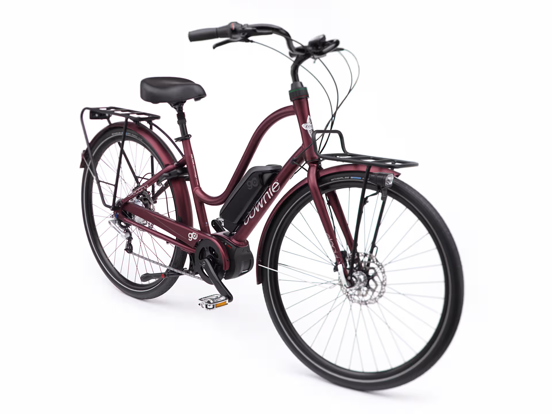 Electra Townie Commute Go 5i Step Thru Med Electric Bike 2025 in Red