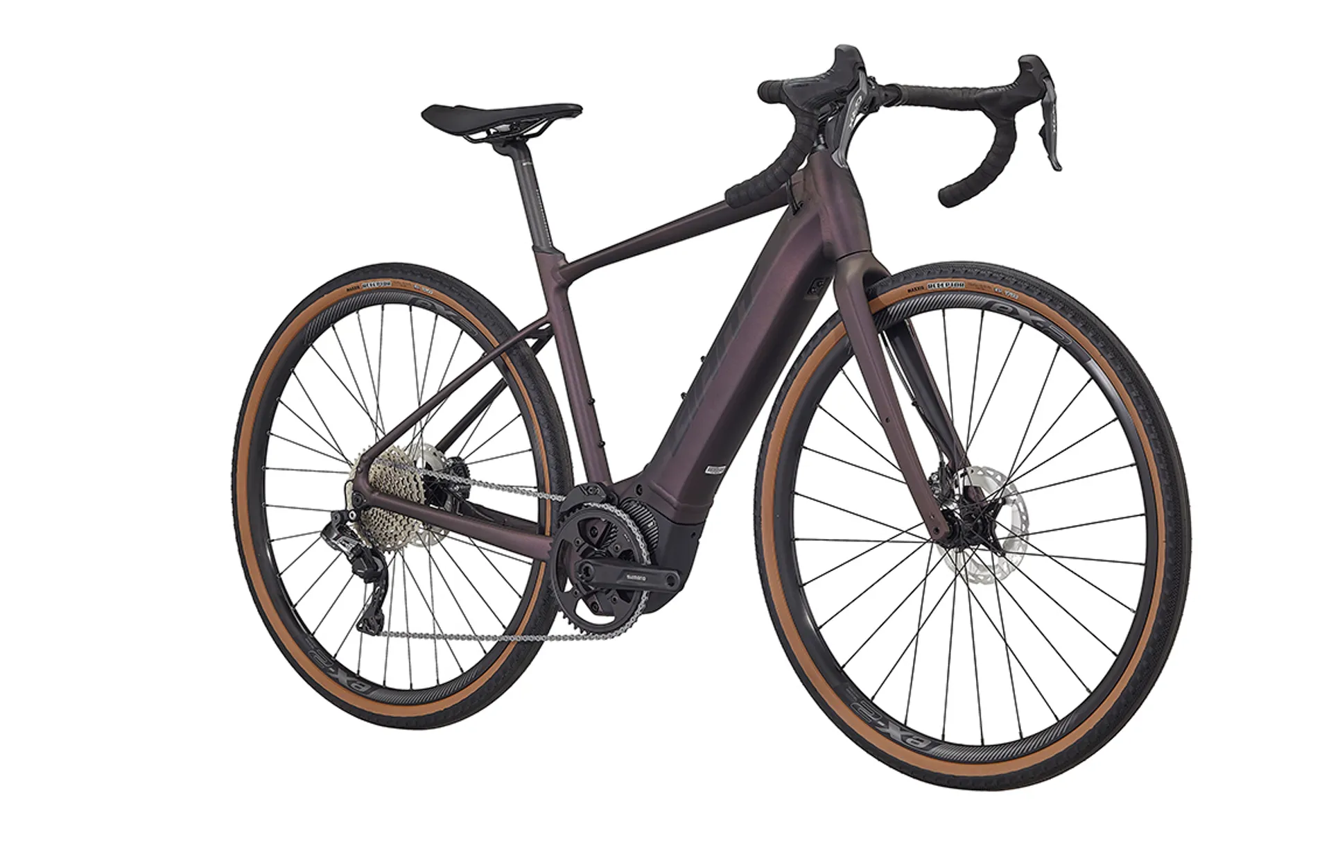 Giant Revolt E+ Electric Gravel Bike 2023 in Rosewood