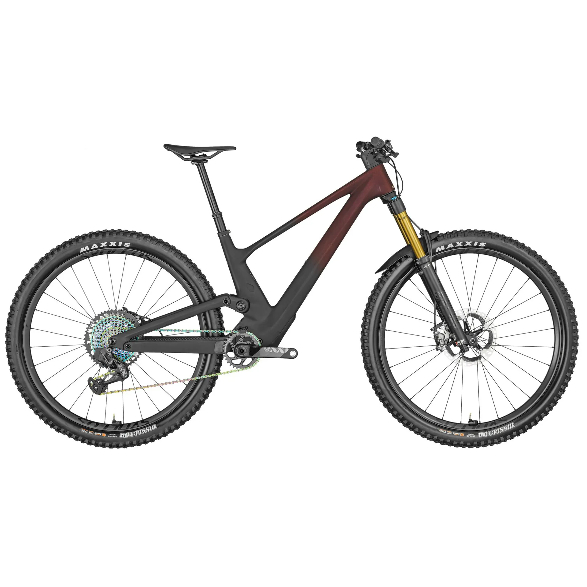 Scott Genius 900 Ultimate Full Suspension Mountain Bike 2025 in Black ...