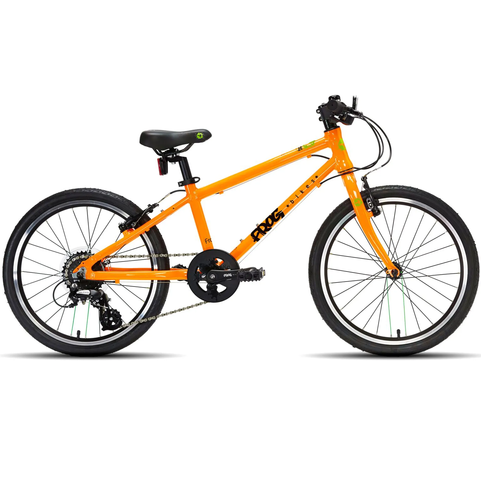 Frog 55 Hybrid Kids Bike Unisex 2021 in Orange Childrens