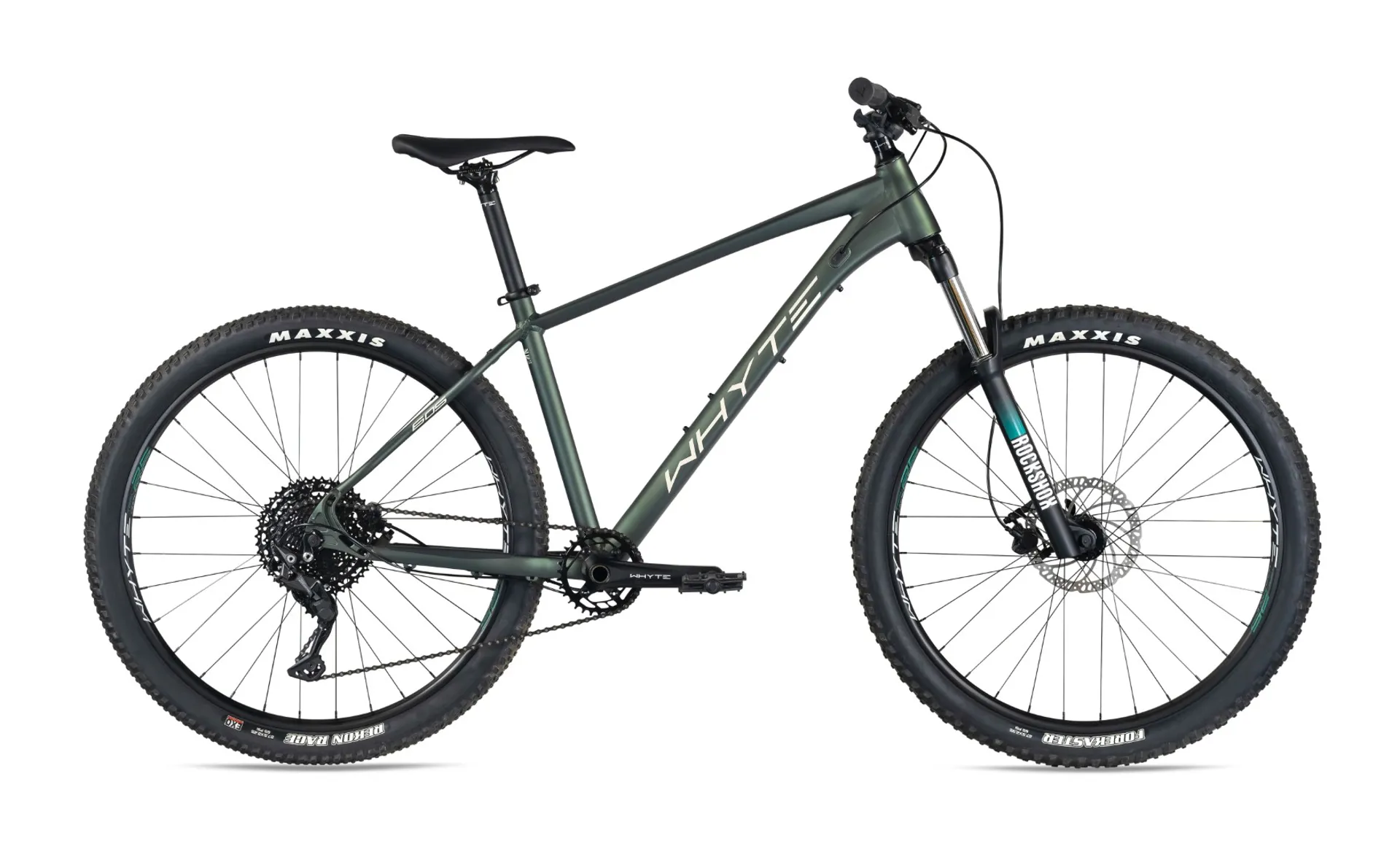 Whyte 605 V4 Mountain Bike 2023 in Matt Moss