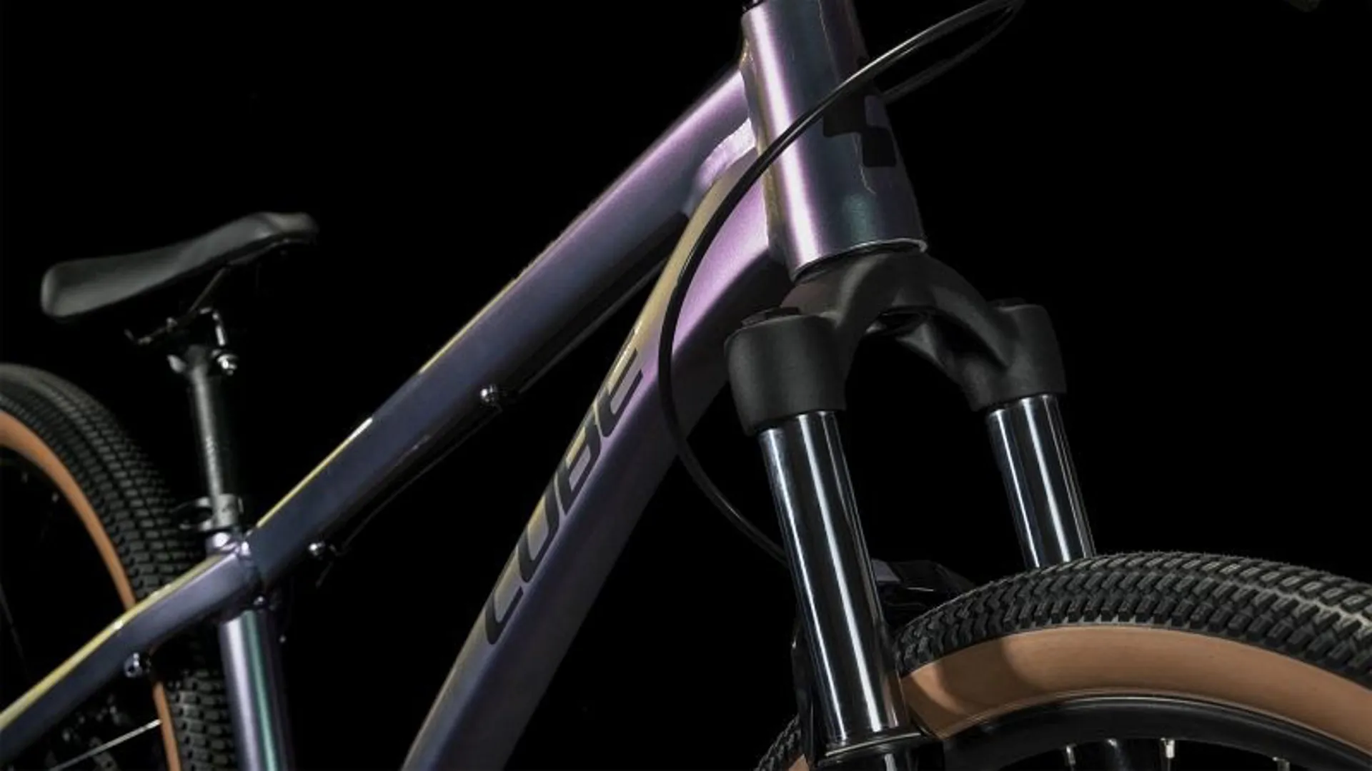 Cube Flying Circus Dirt Jump Bike 2024 in Galactic Black