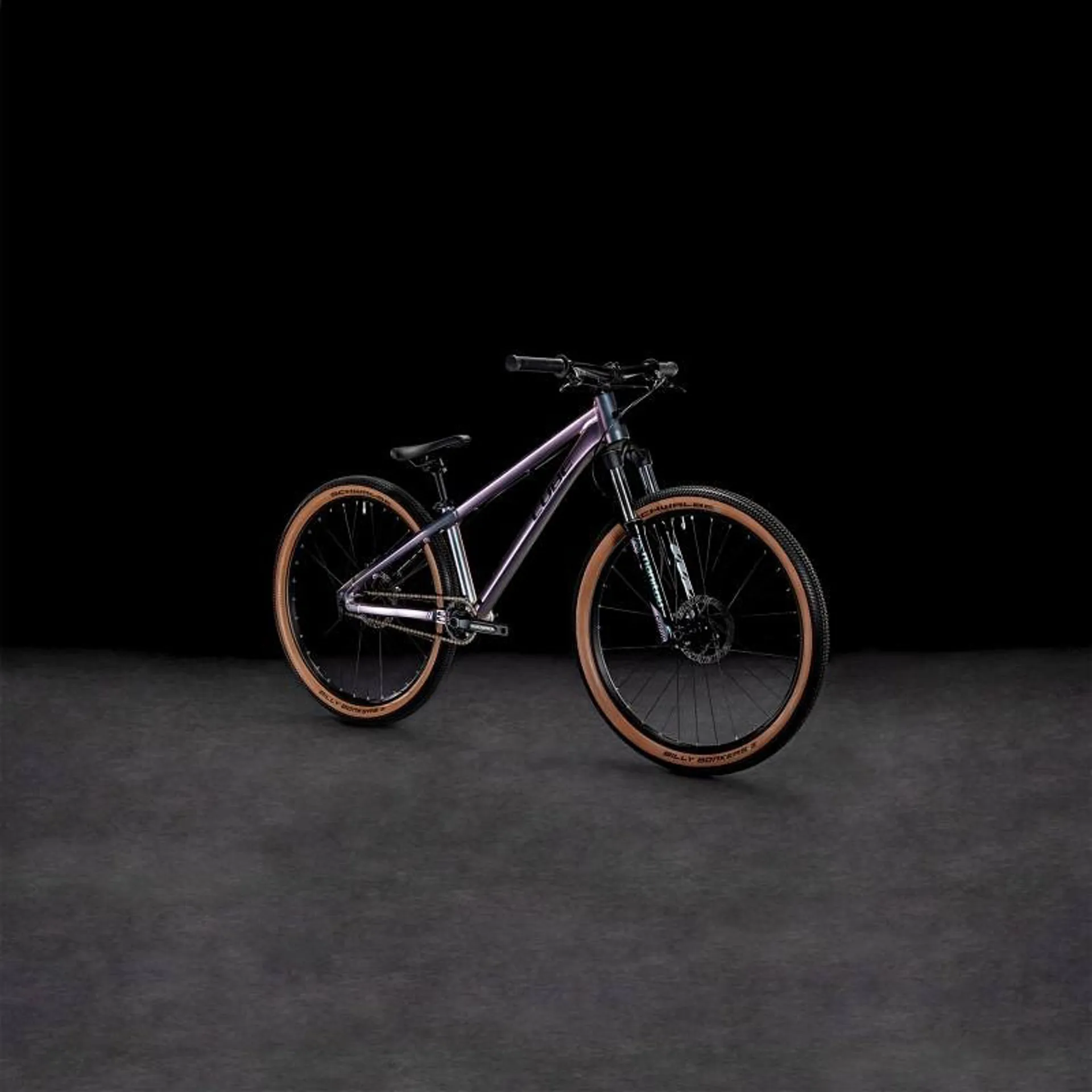 Cube Flying Circus Dirt Jump Bike 2024 in Galactic Black
