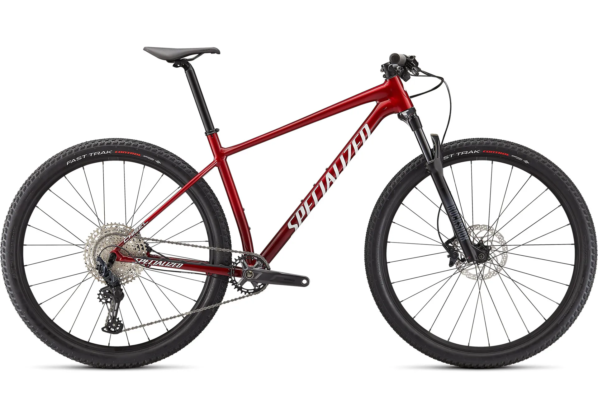 Specialized Chisel Comp Hardtail Mountain Bike 2022 in Red