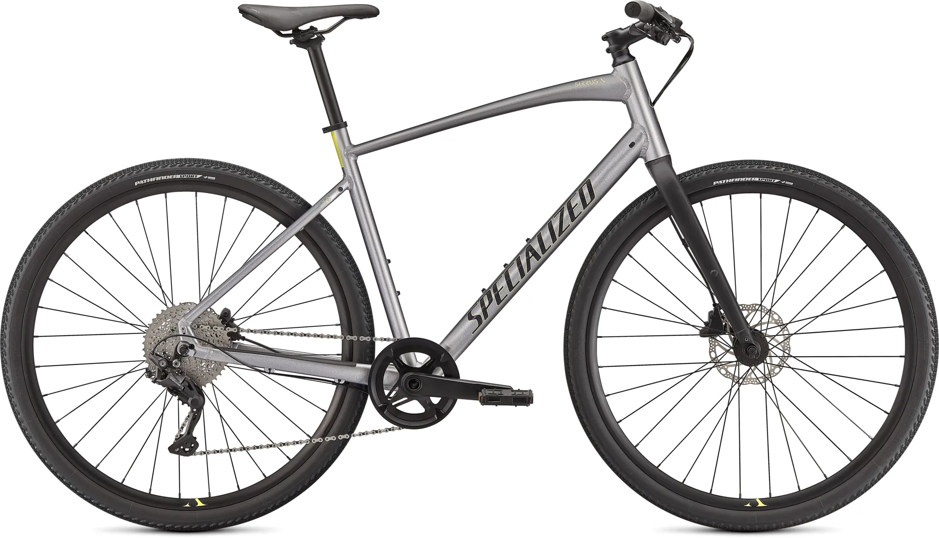 Specialized Sirrus X 3.0 Hybrid Bike 2021 in Silver