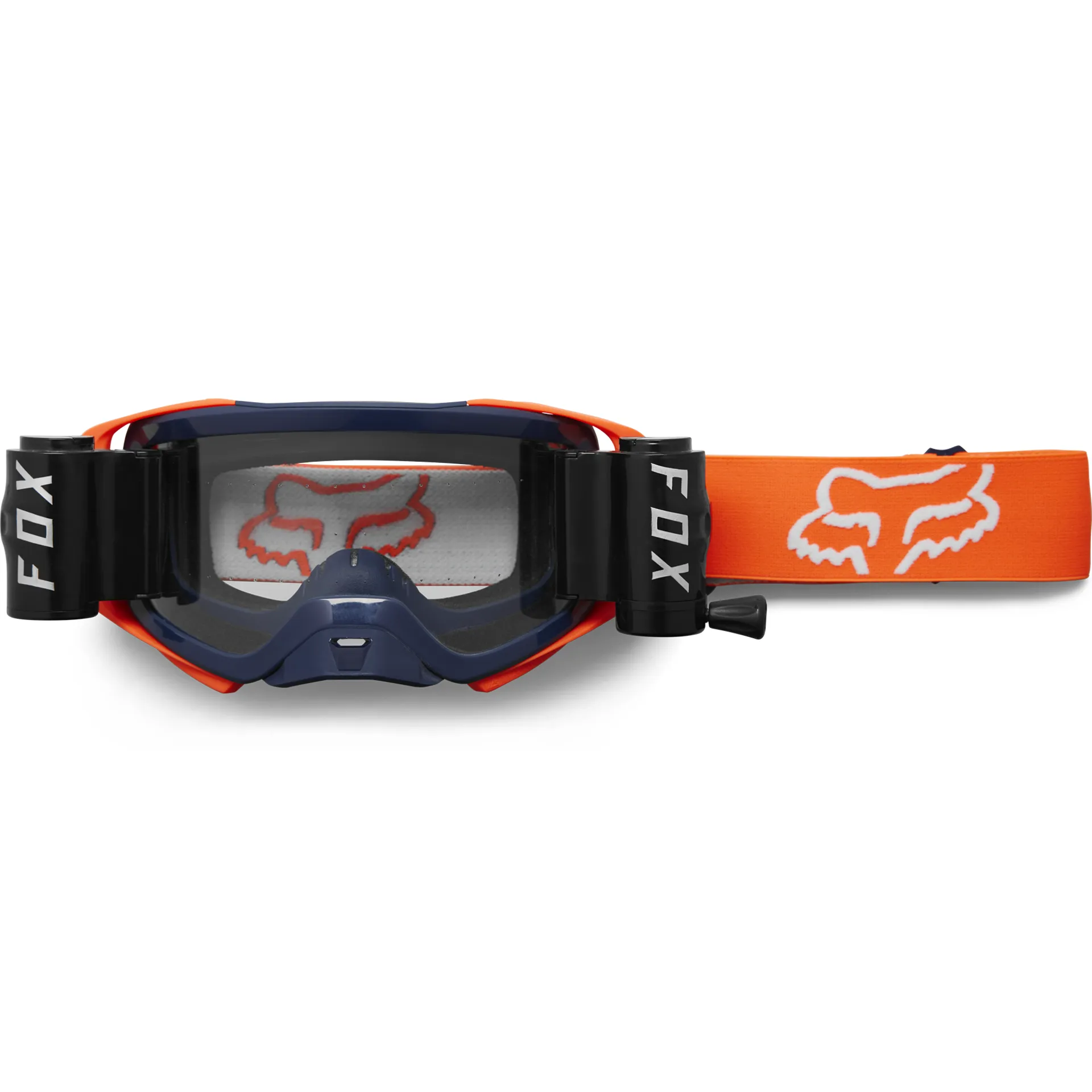 Fox Racing Airspace Stray Roll Off Goggles in Midnight