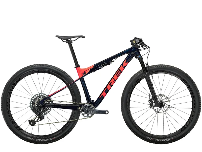 Trek Supercaliber 9.8 GX AXS Mountain Bike 2021 in Blue