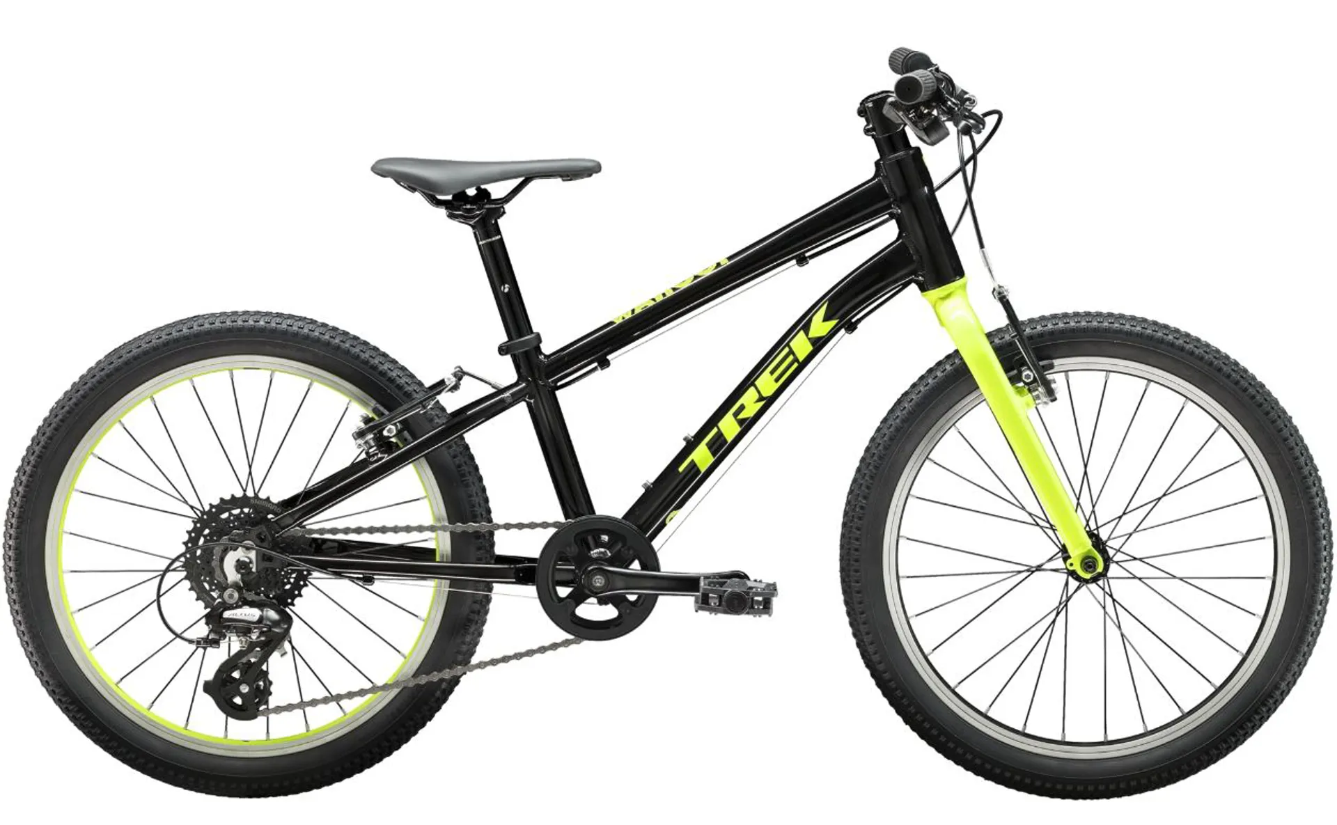 EX DISPLAY Trek Wahoo 20 inch Wheel Kids Bike 2023 in Black