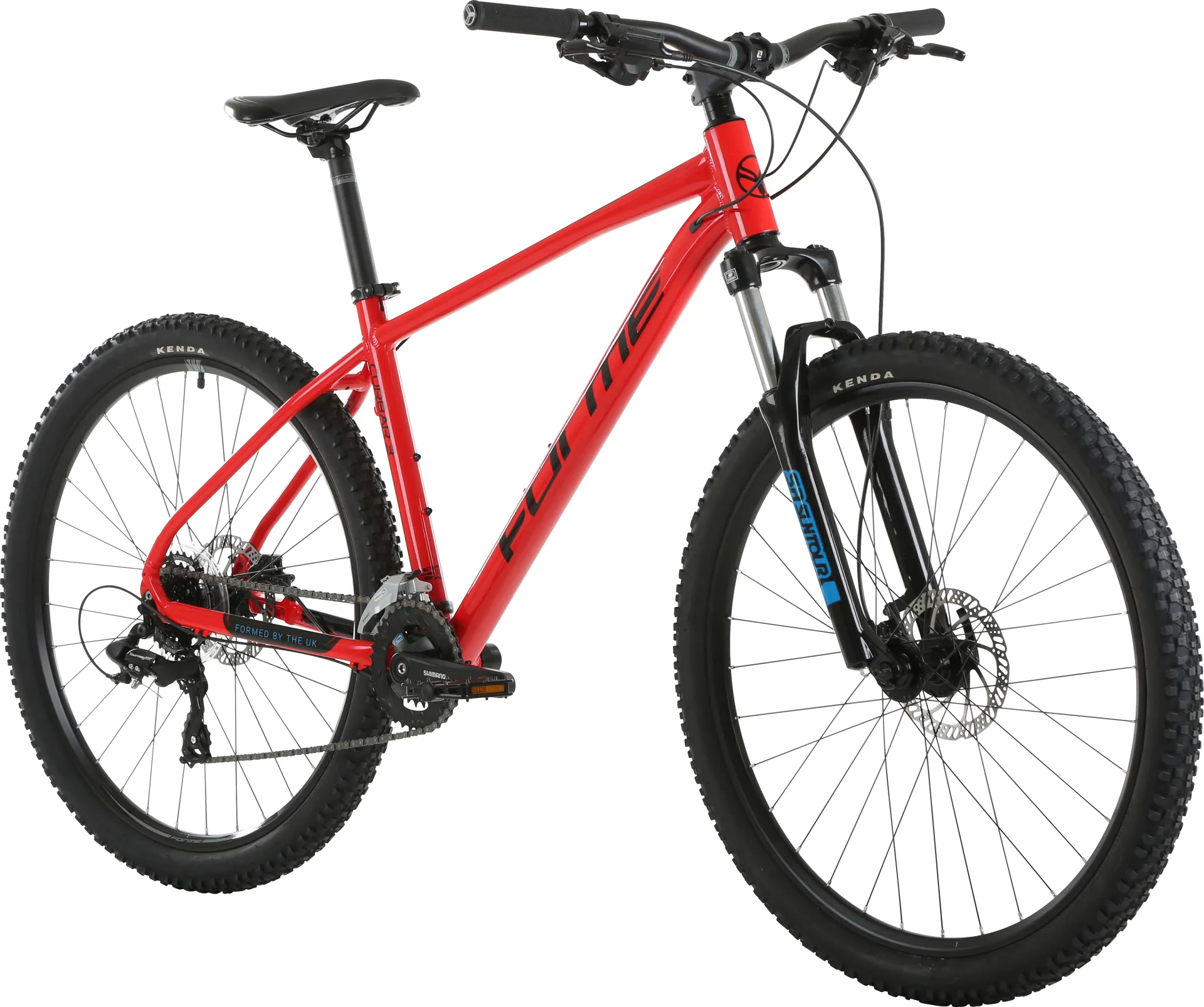 Forme Curbar 3 27.5 Hardtail Mountain Bike 2021 in Red