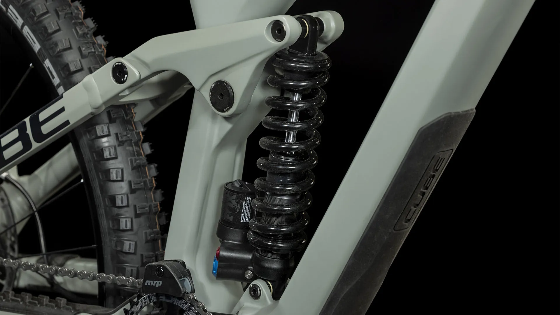 Cube Two15 HPC SLX 29in Mountain Bike 2024 in Swamp Grey/Black