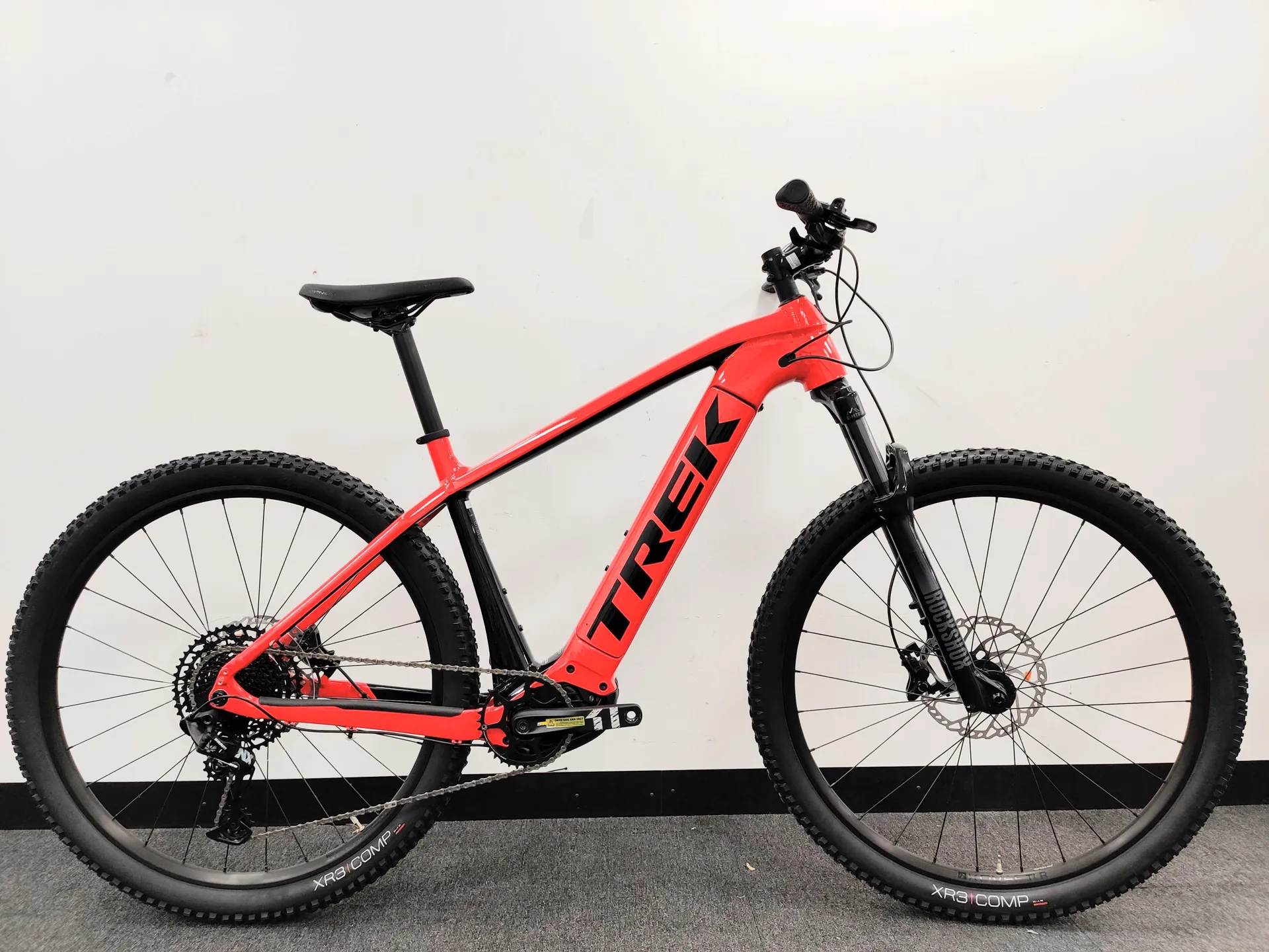 EX Display Trek Powerfly 5 Electric Mountain Bike 2021 in Red