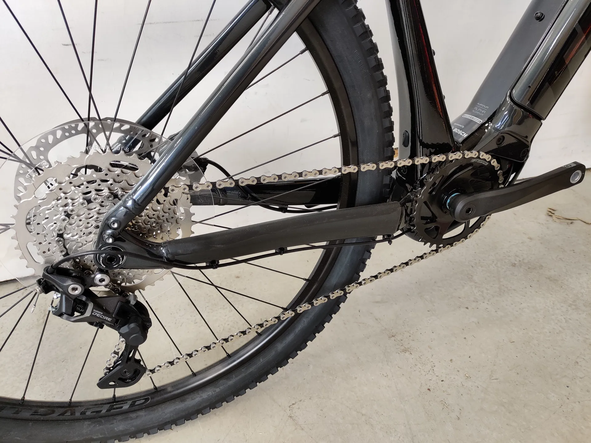 Ex display 2021 Trek Powerfly 4 625Wh Electric MTB in Grey/Black