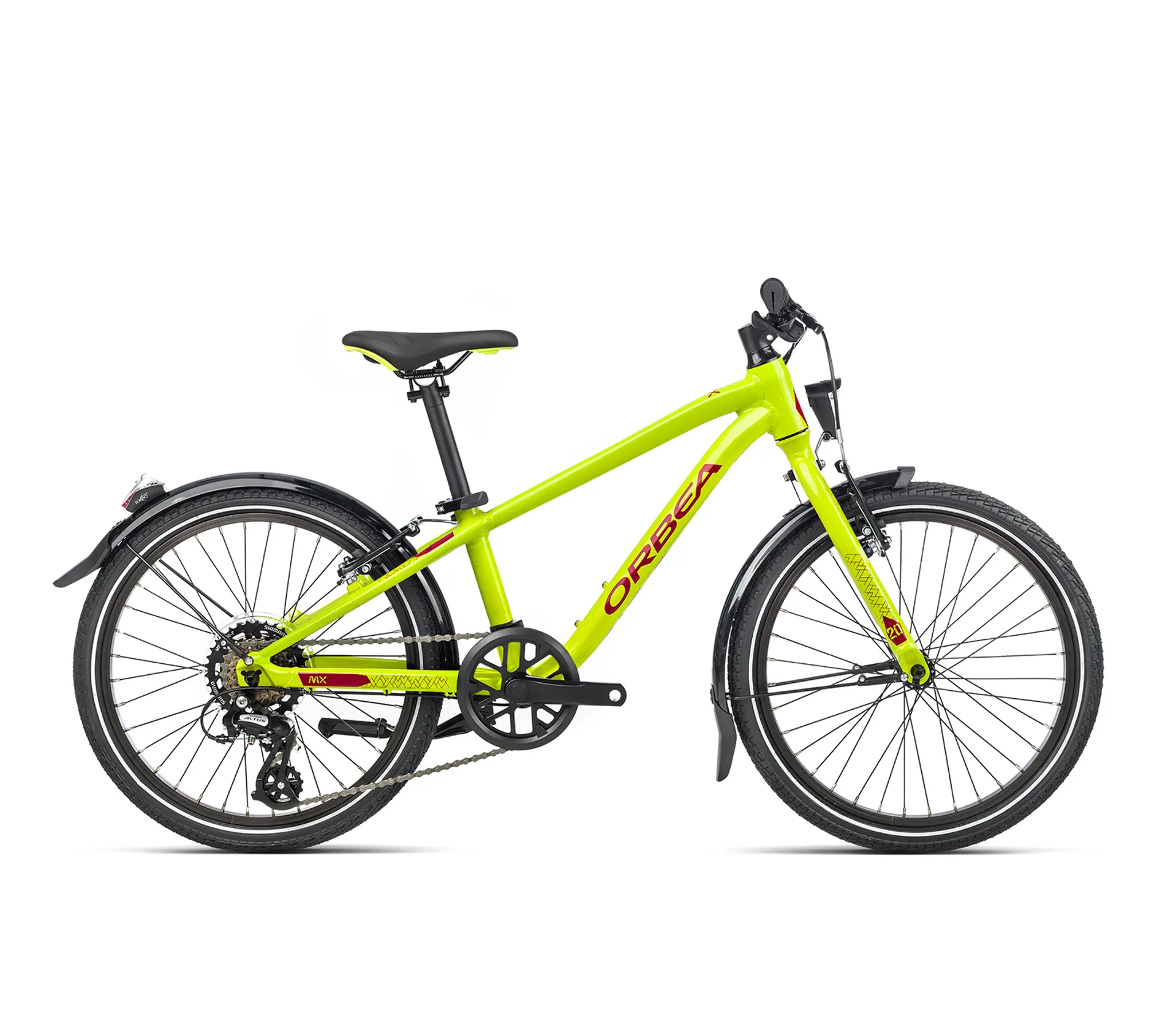 Orbea MX 20 Park Kids Bike 2021 in Lime-Watermelon