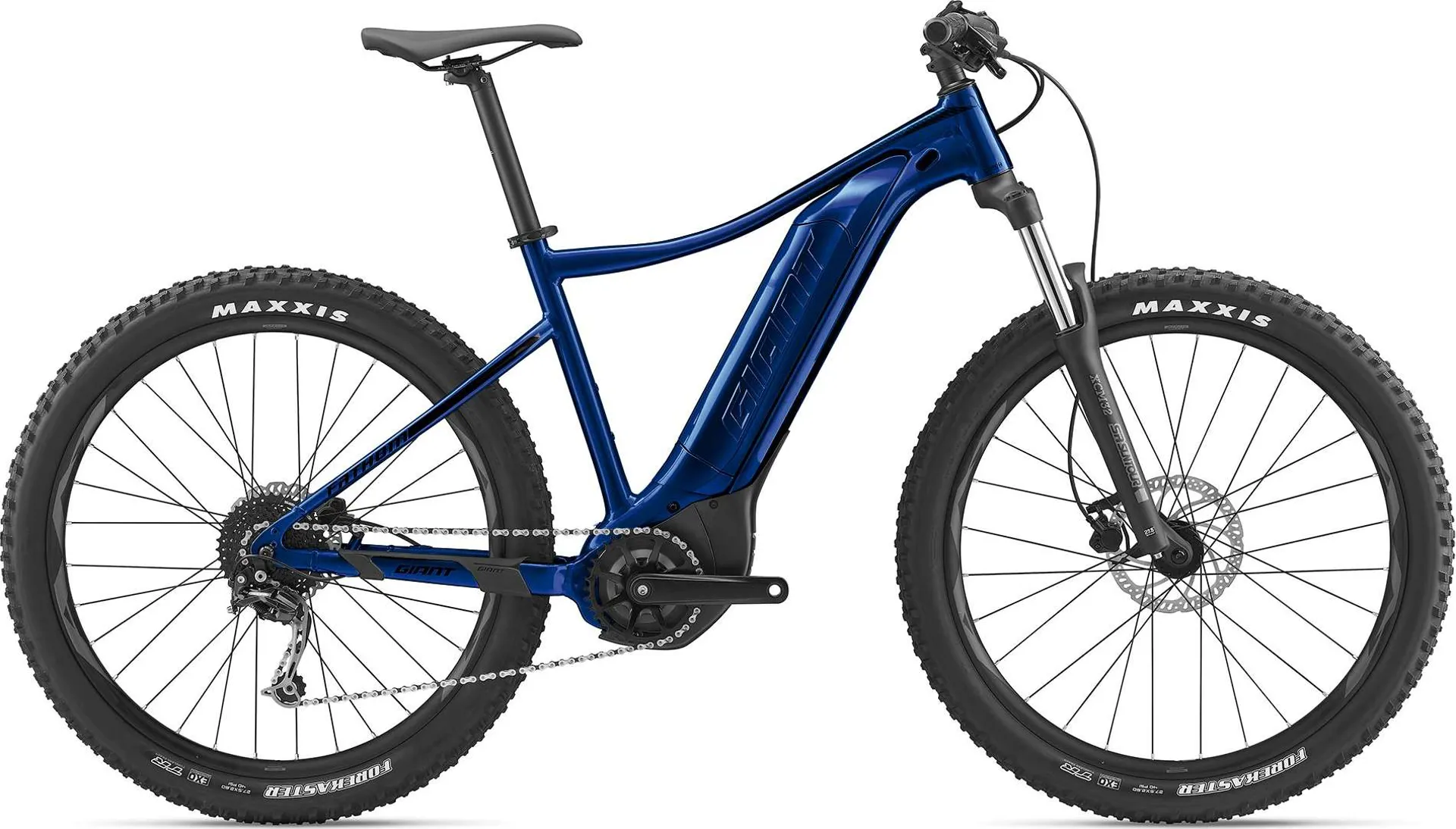 Giant Fathom E+ 3 Electric Hardtail Mountain Bike in Blue