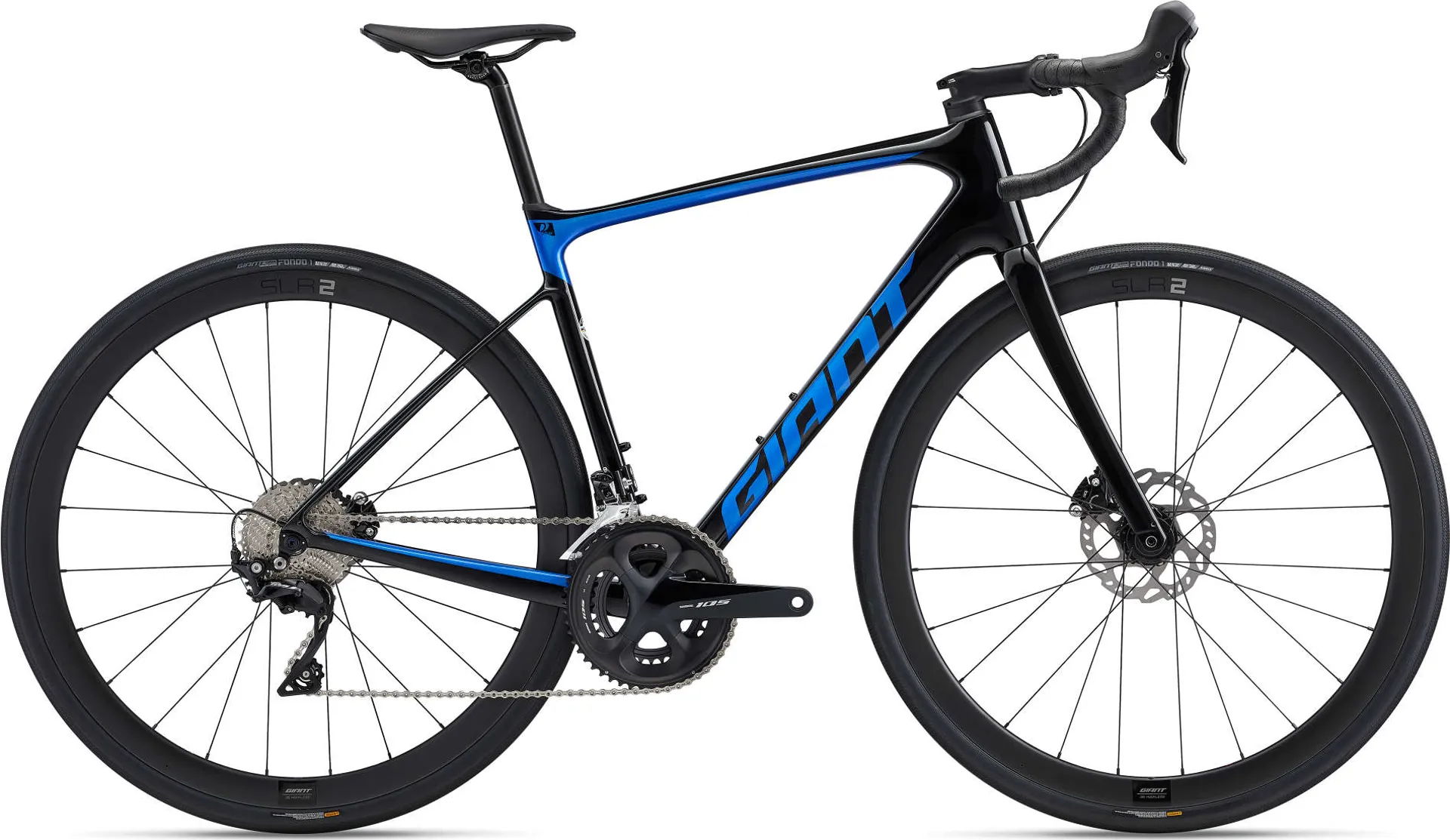 Giant Defy Advanced Pro 3 Carbon Road Bike 2023 in Carbon Smoke Sapphire