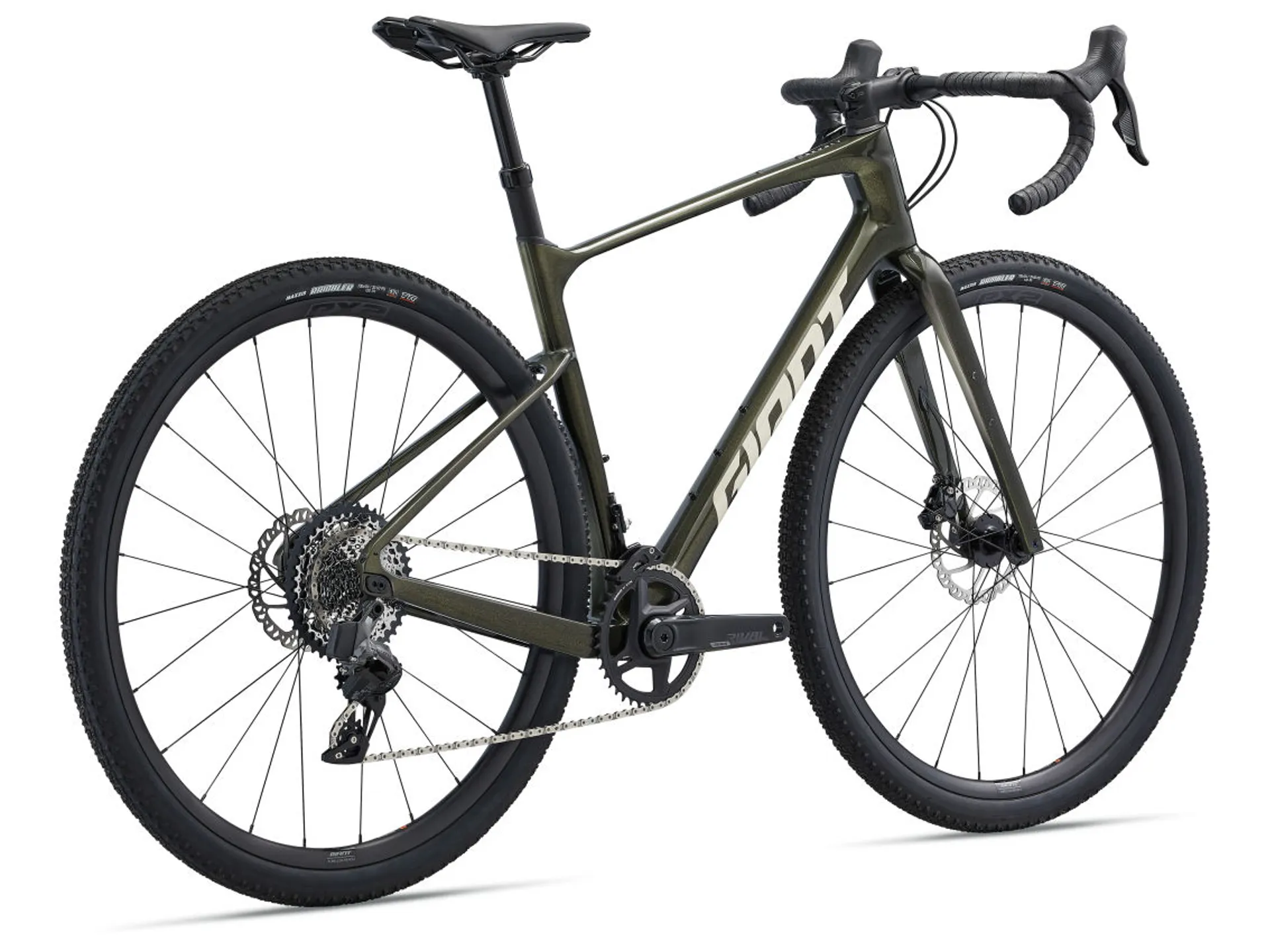 Giant Revolt Advanced 1 Gravel Road Bike 2023 in Phantom Green