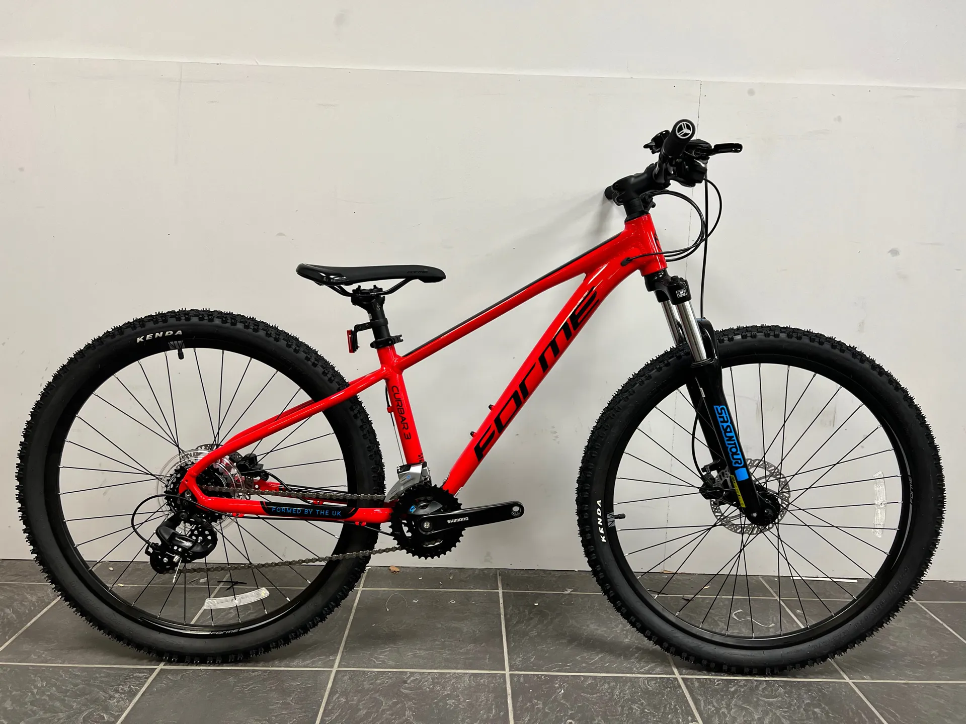Ex Display Forme Curbar 3 27.5 Hardtail Mountain Bike 14 frame 2022 in Red