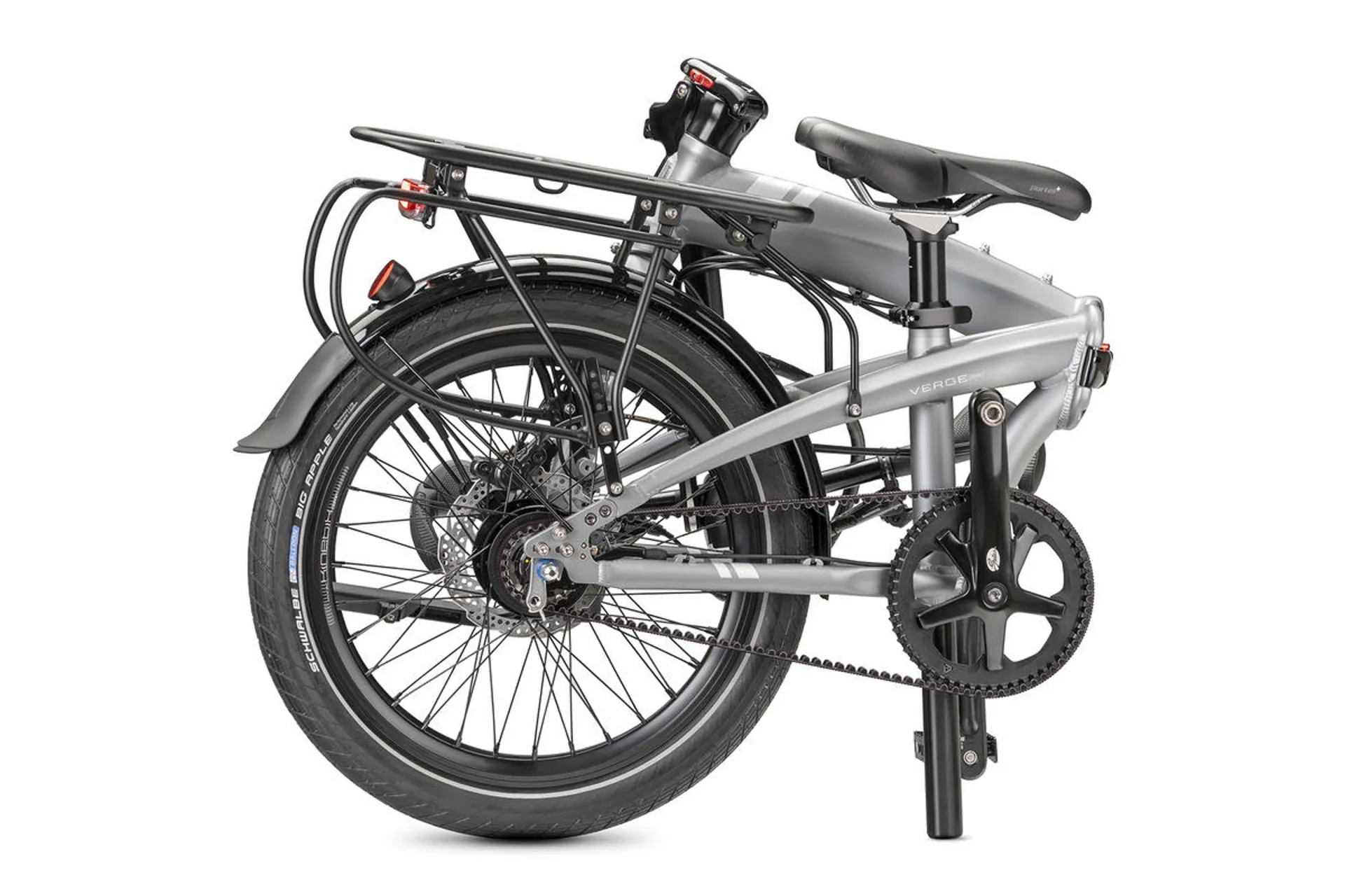 Tern Verge S8i Folding Bike With 20 Inch Wheels 2023 in Satin Grey