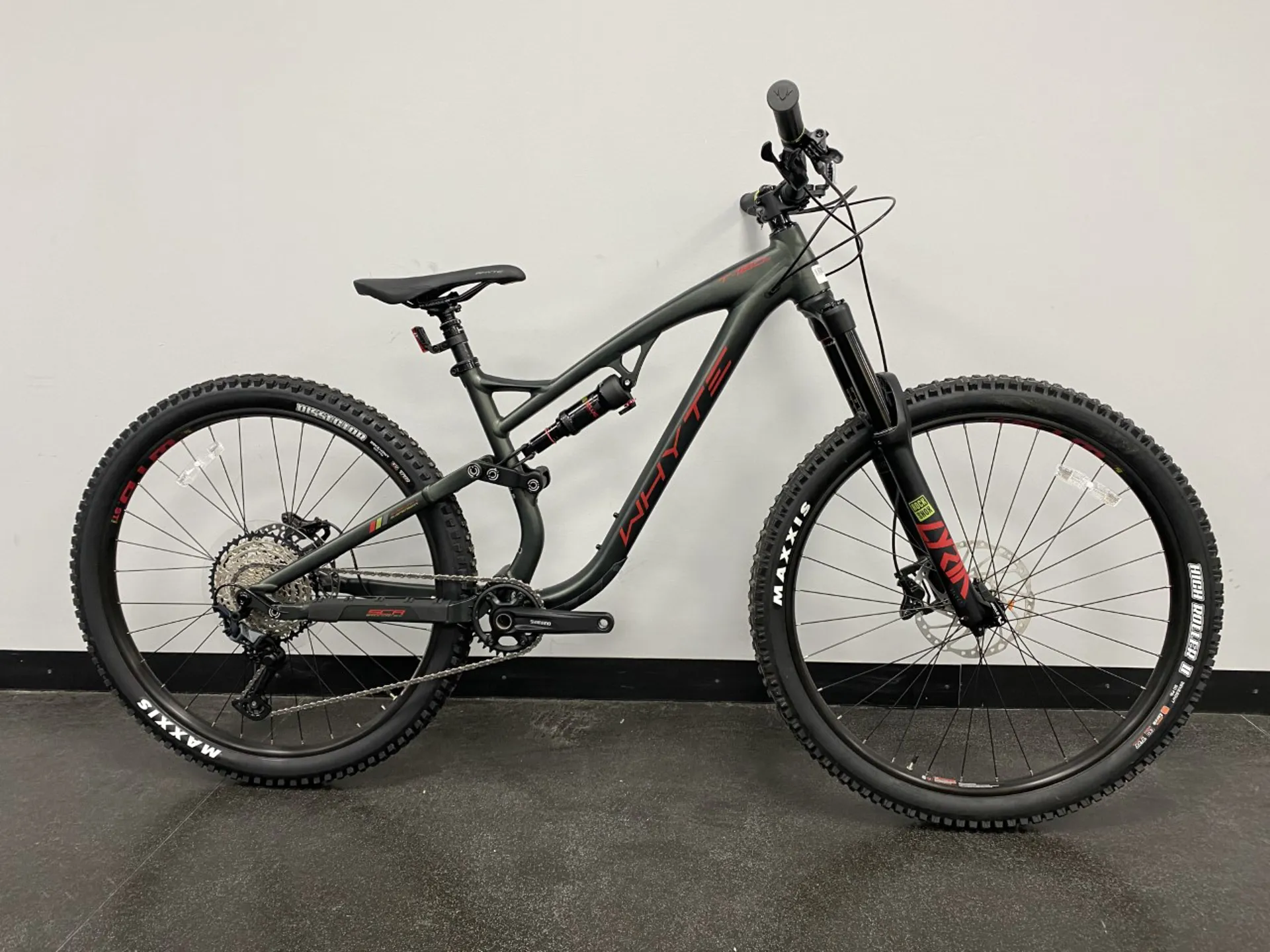 Ex-Display Whyte T-160 S V1 Full Suspension Mountain Bike Medium 2021 ...