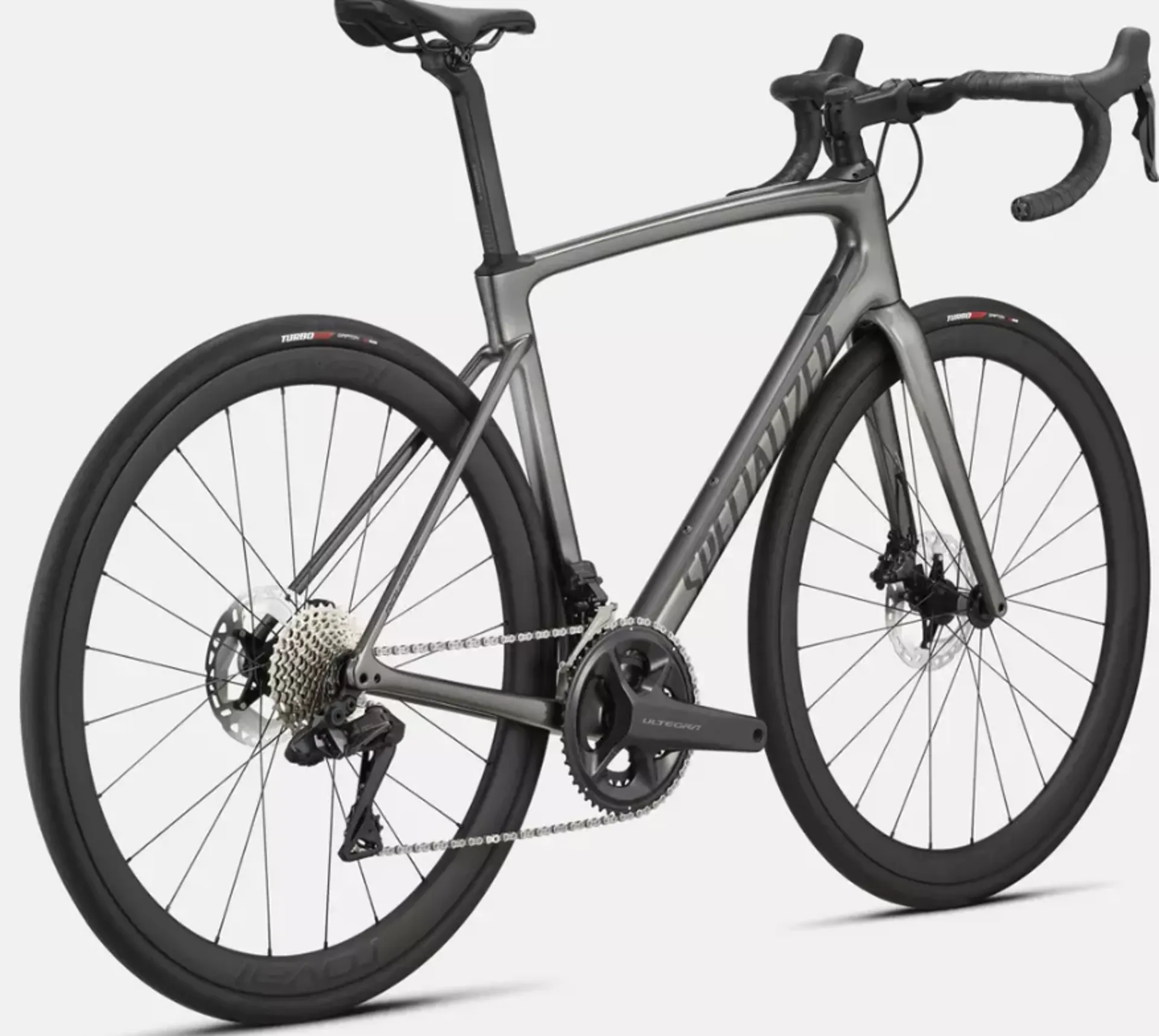 Specialized Roubaix Expert Road Bike 2023 in Smoke Black Silver