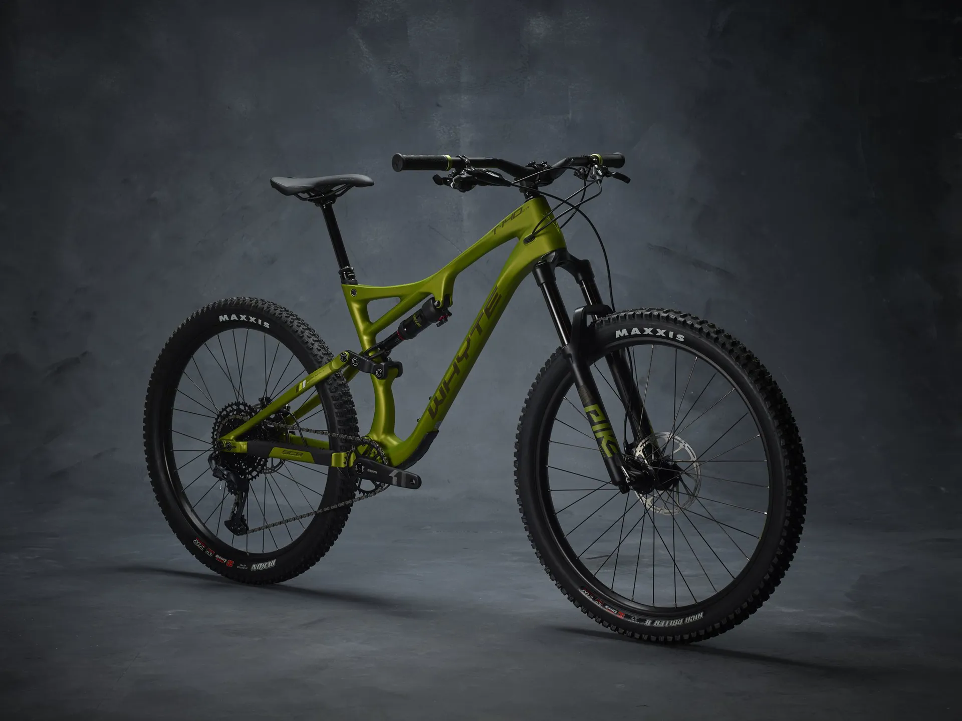 Whyte T-140C R V1 Full Suspension Mountain Bike 2021 in Green