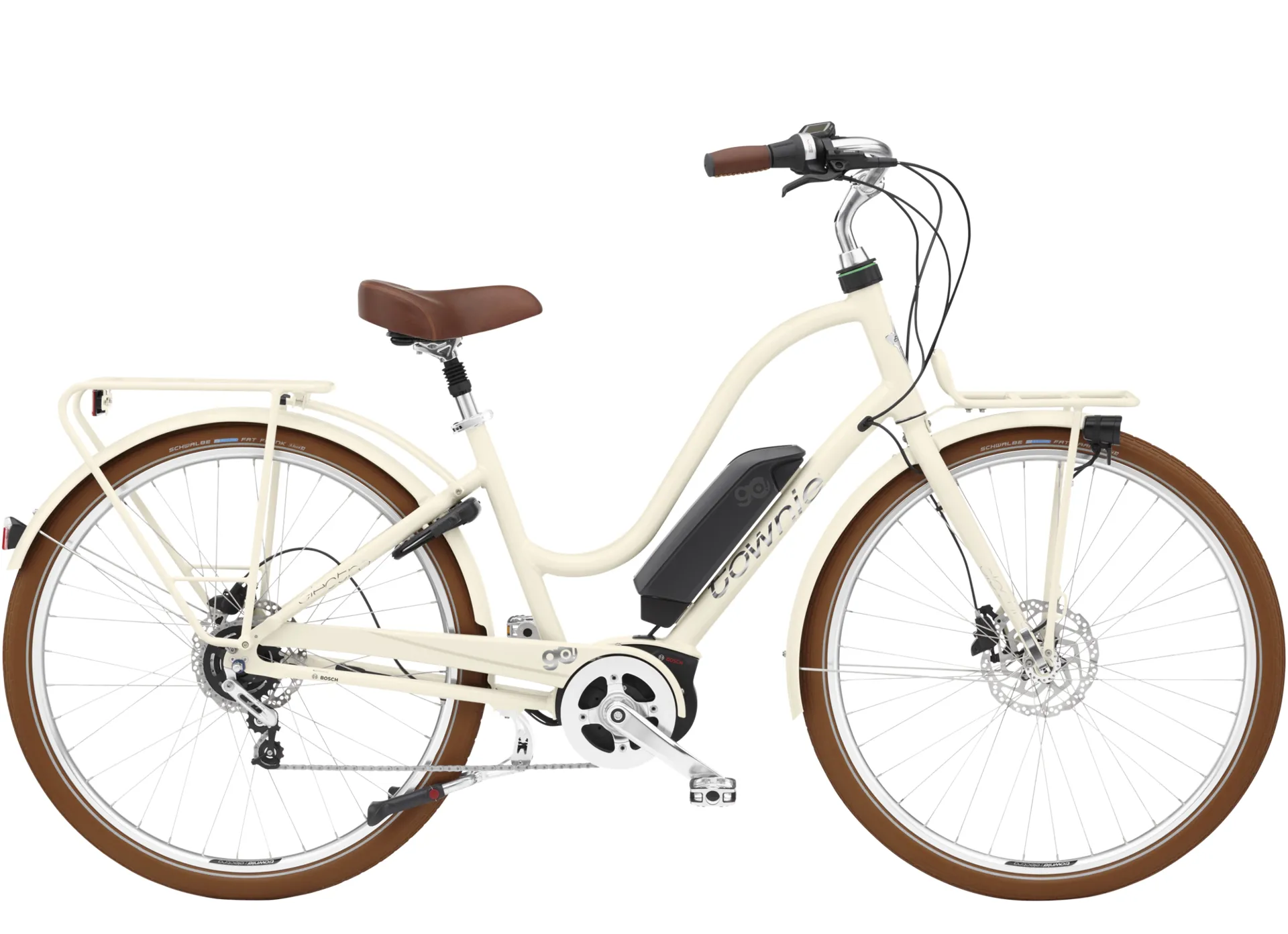 Electra Townie Commute Go 5i Step Thru Med Electric Bike 2025 in Beige
