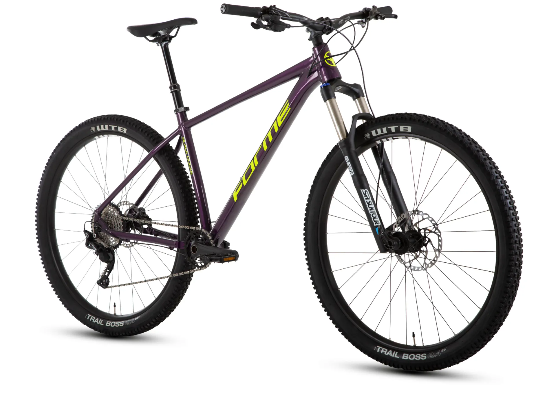 Forme Black Rocks HT 2 29 Hardtail Mountain Bike 2022 in Purple