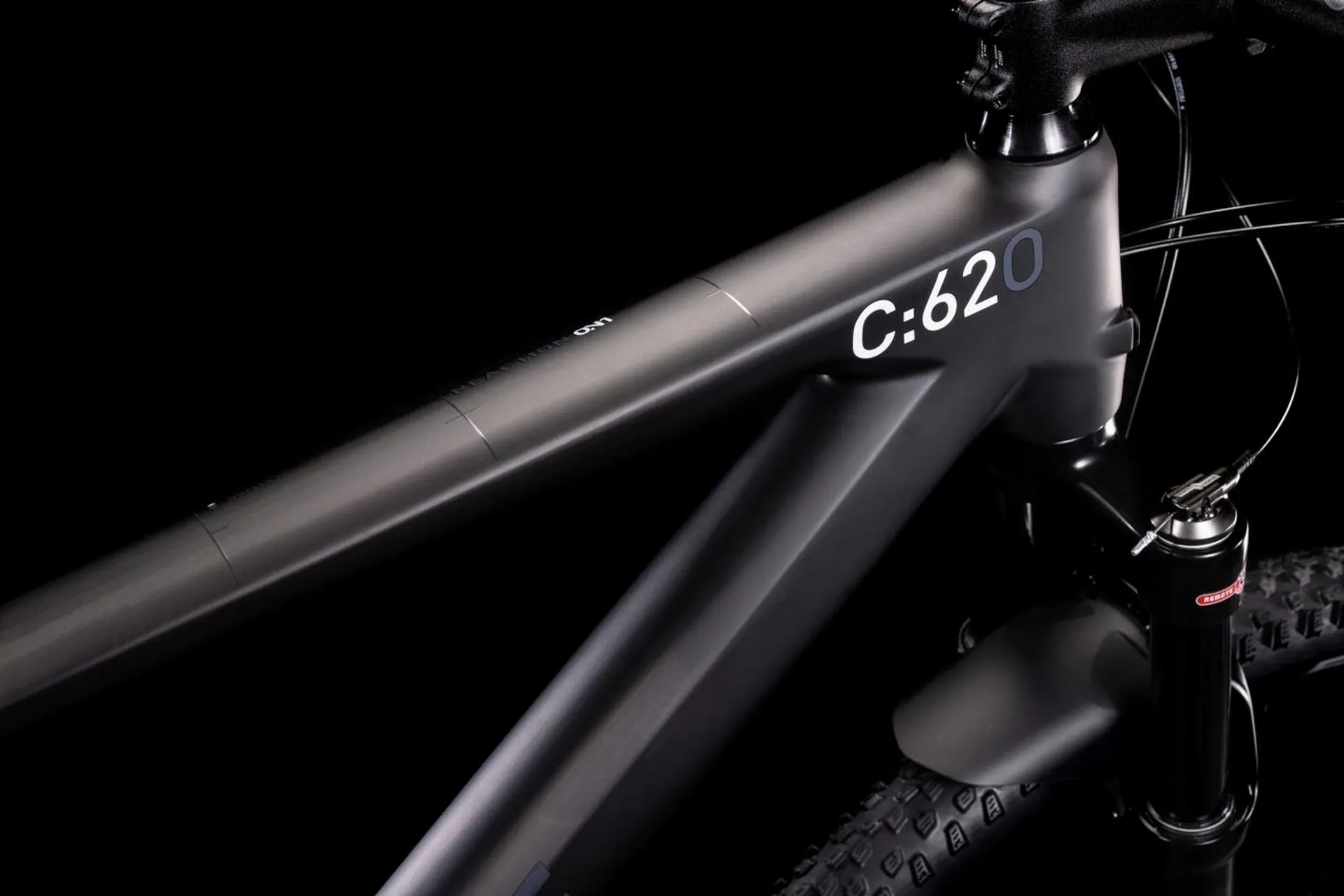 Cube Reaction c:62 One Mountain Bike 2022 in Black